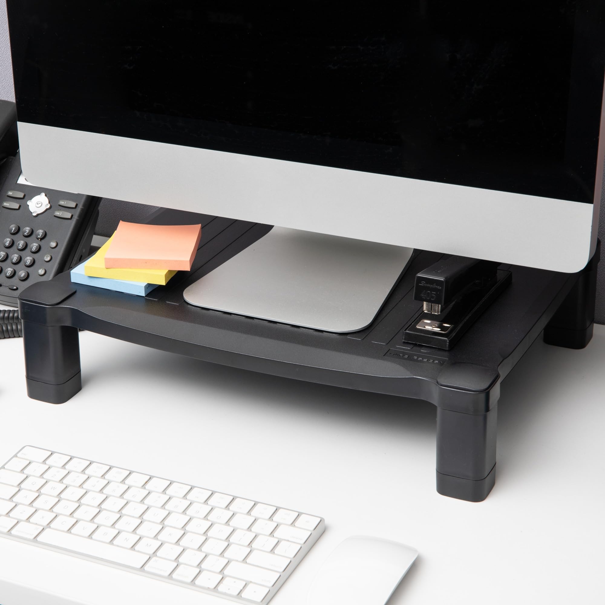 Snapklik.com : Monitor Stand, Height Adjustable, Desktop Organizer ...