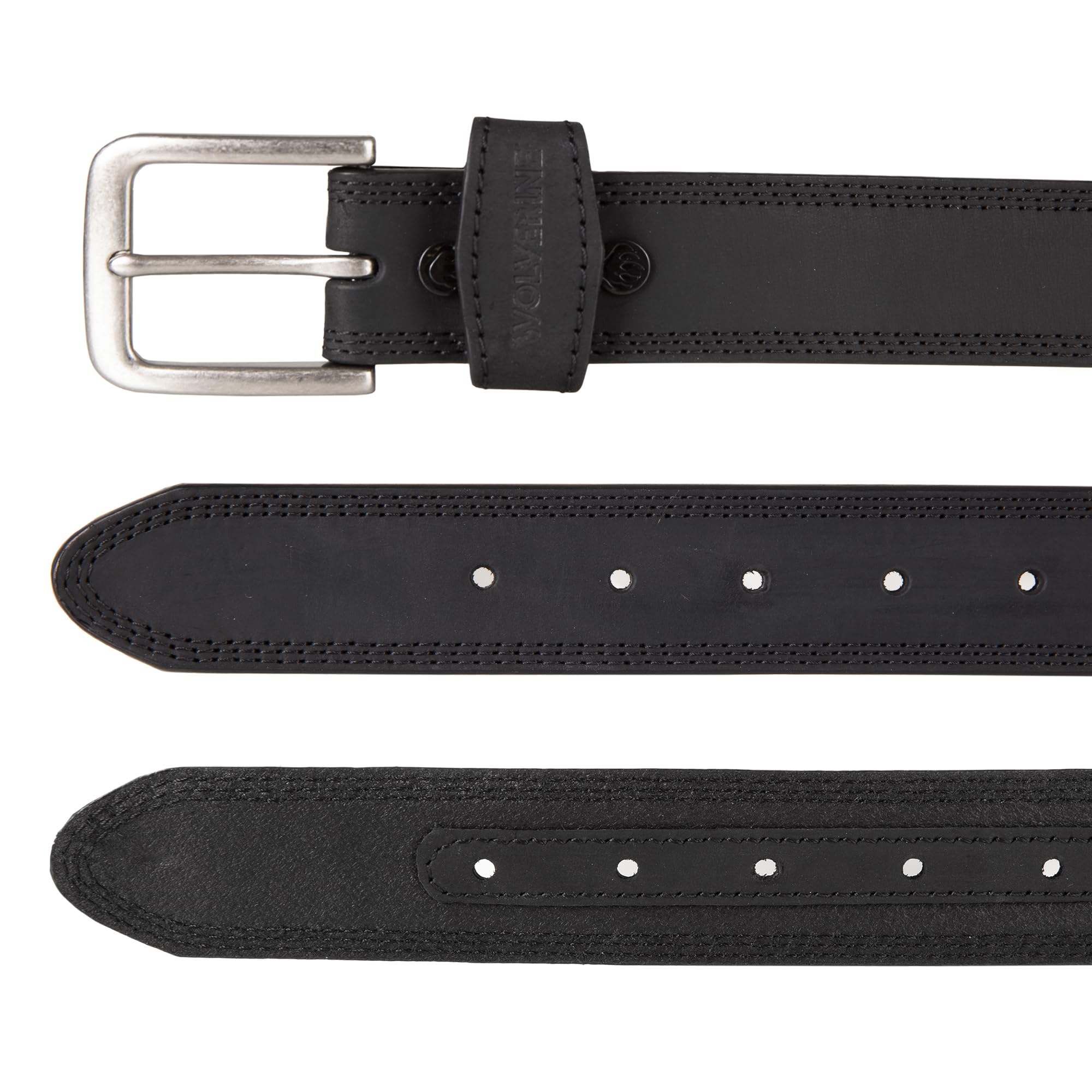 Snapklik.com : WOLVERINE Men Boot Leather Work Belt