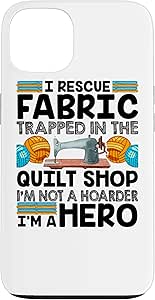 Amazon.com: iPhone 13 Quilt Shop Sewing Machine Quilting Stitching ...