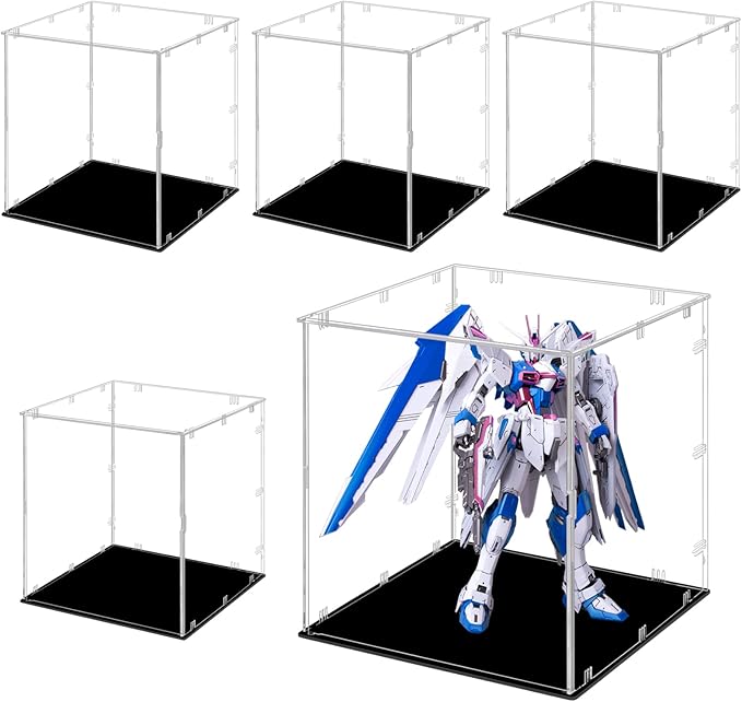 Transparente Acryl-Vitrine für Sammlerstücke, Arbeitsplattenbox, Würfel ...