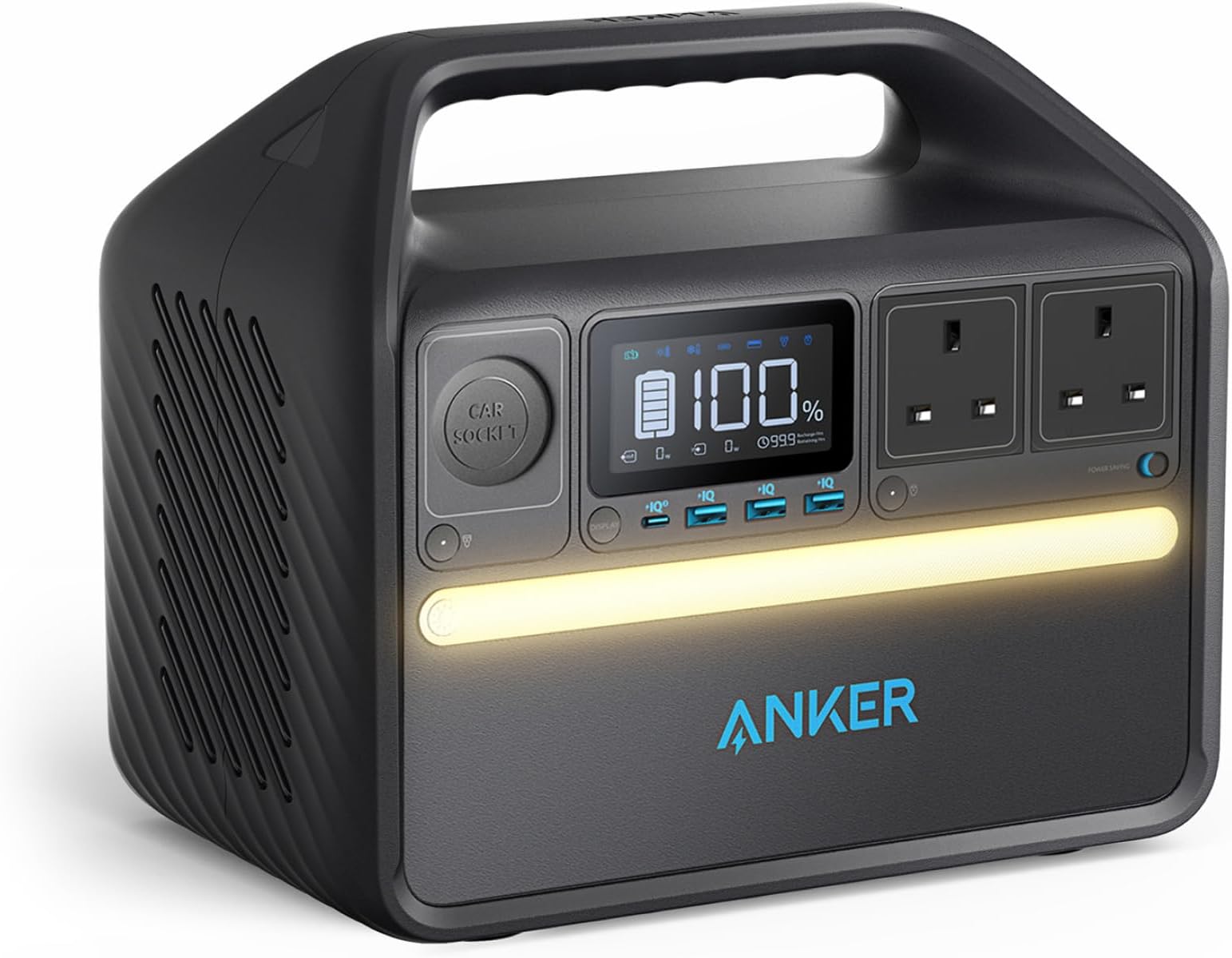 Anker SOLIX F3800 Portable Power Station, 3840Wh, LiFePO4 Batteries ...