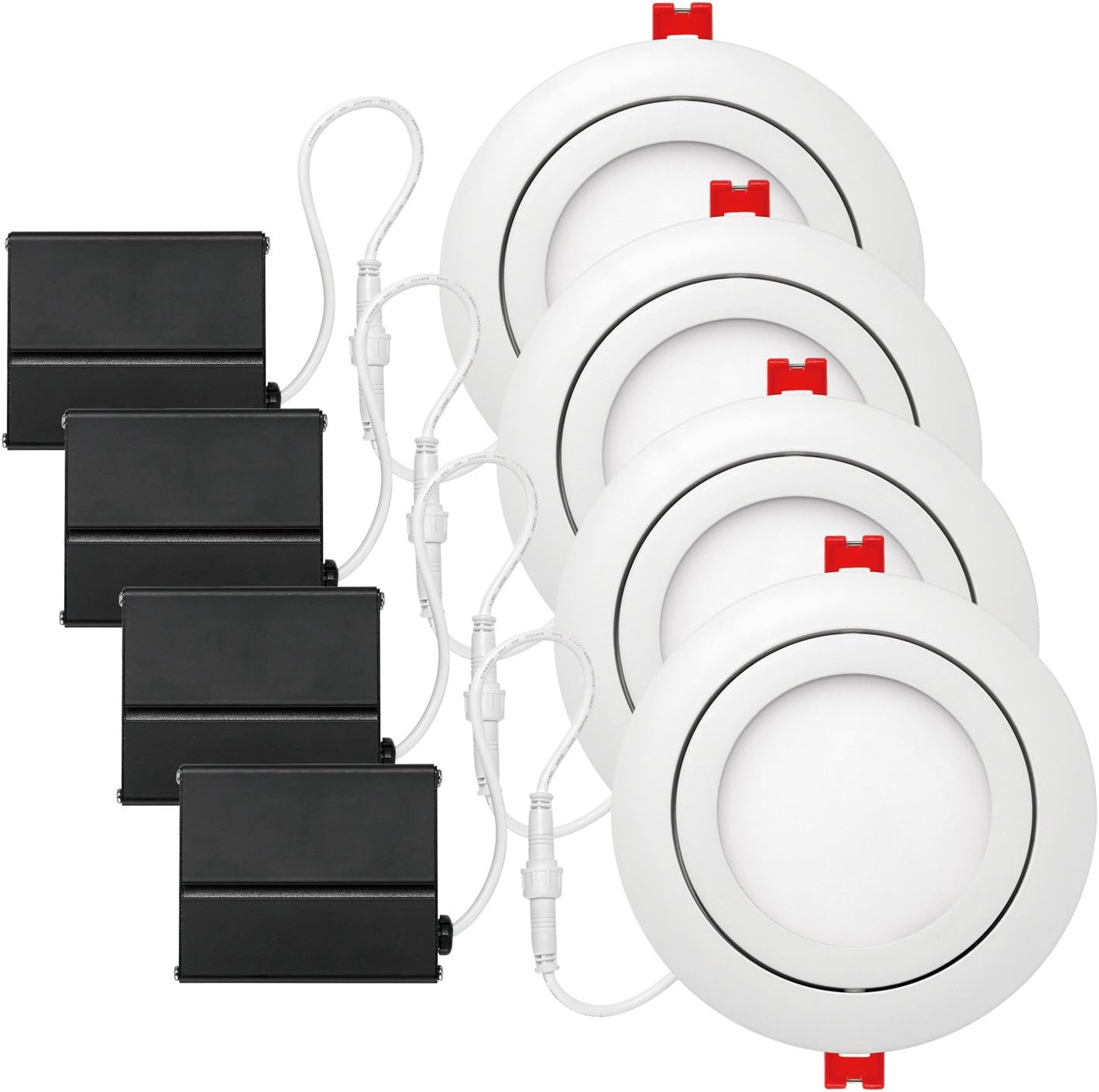 Commercial Electric 4 in. LED Recessed Kit - Soft White - Amazon.com