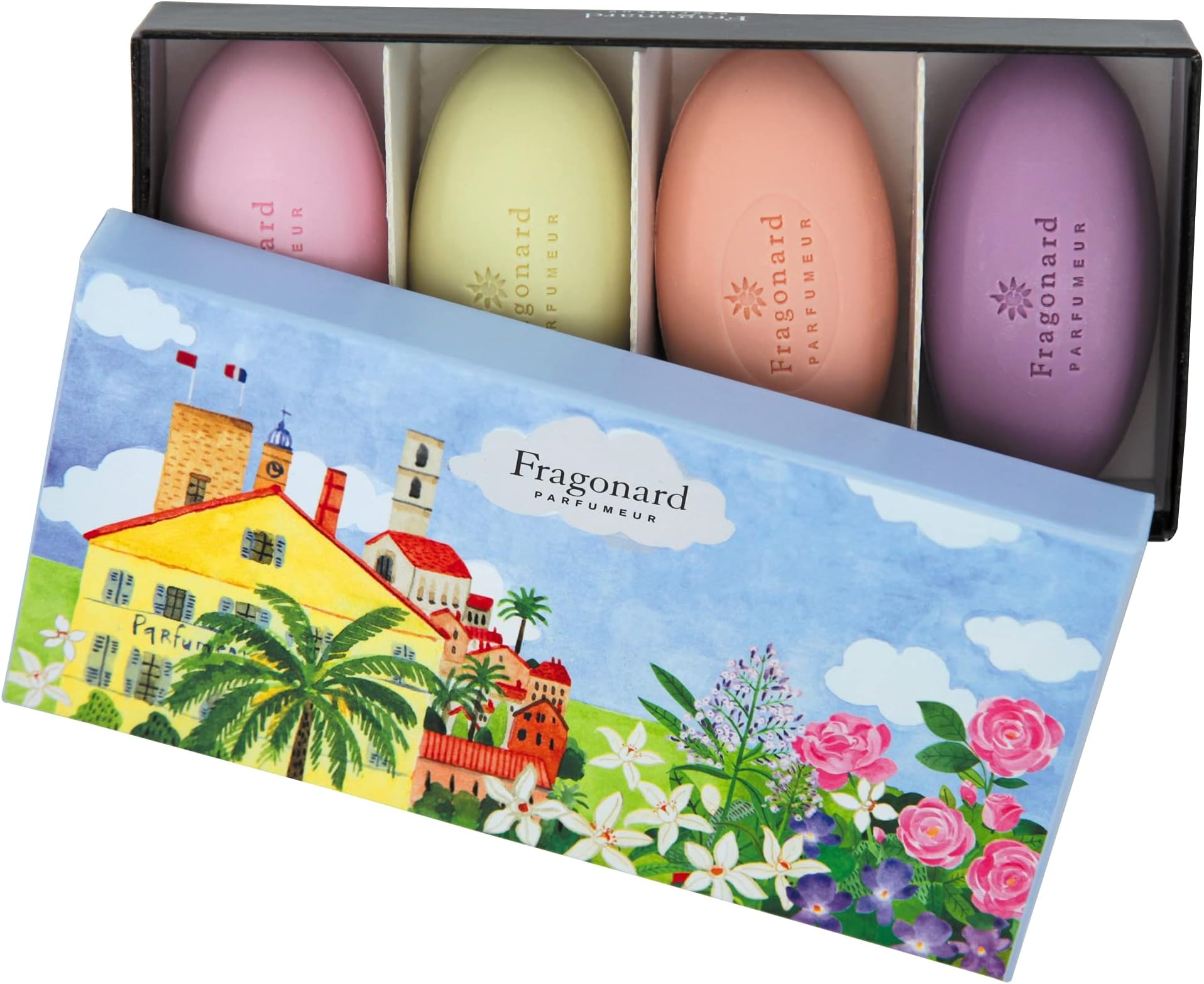 Amazon.com : Fragonard Parfumeur Rose Lavande Perfumed Soap - 150 g ...