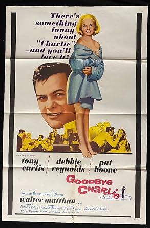 Amazon.com: MOVIE POSTER: Goodbye Charlie One Sheet Movie Poster 1964 ...