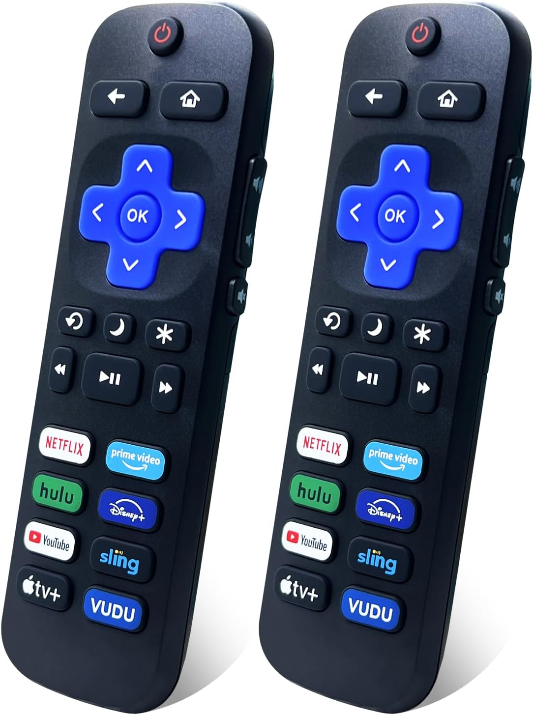 Amazon.com: [2-Pack] Replaced Remote Control for Roku TV Universal ...