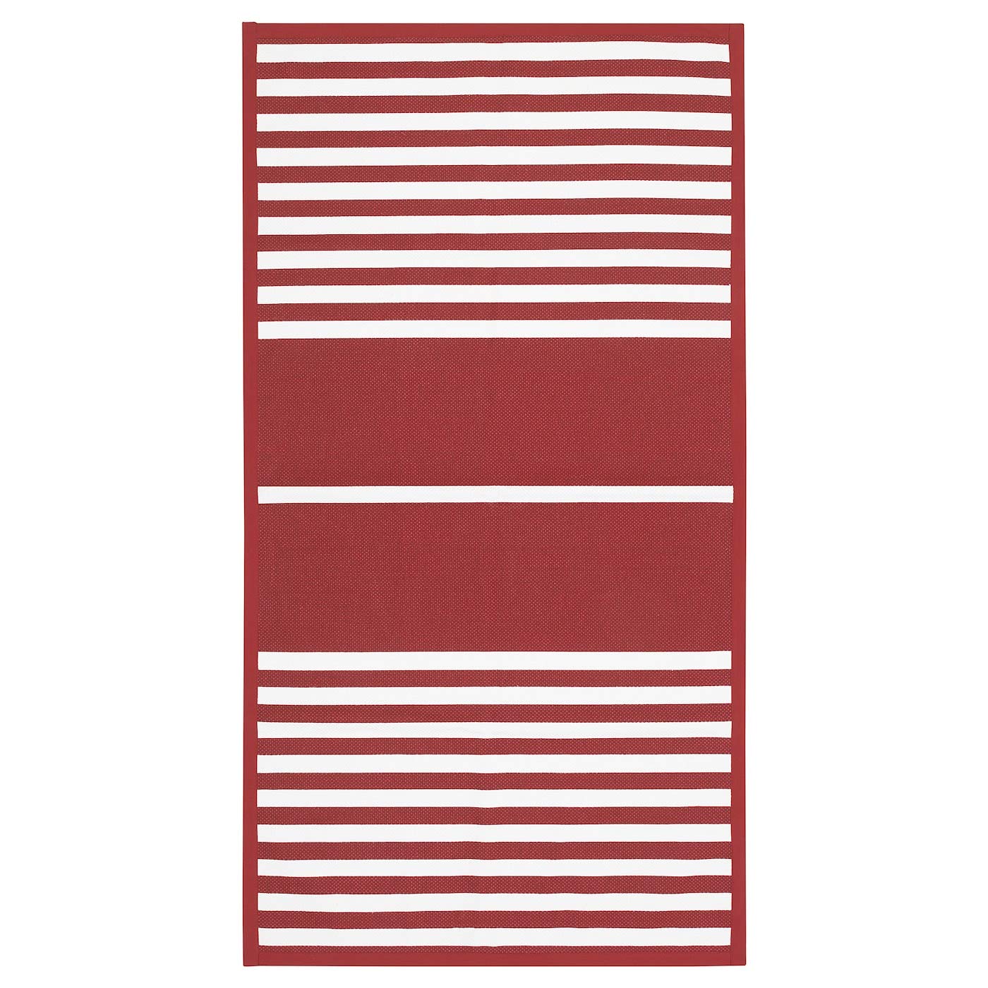 Buy IKEA Rug, flatwoven, red/White, (2 ' 7"x4 ' 11") Online at Low ...