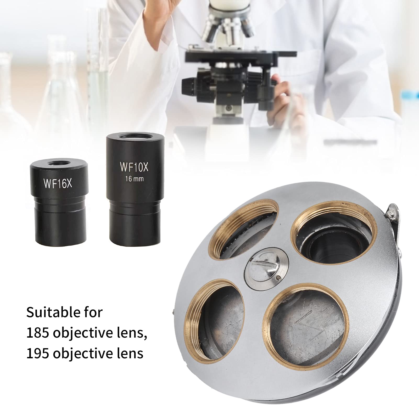 Microscopio A Revolver Microscopio Binocular LED Better Scientific