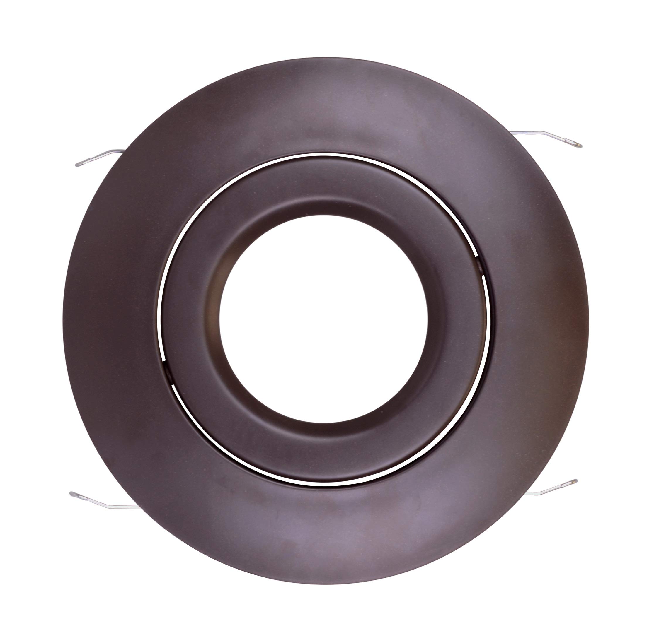 NICOR 2-inch LED Gimbal Recessed Downlight In Black, 4000K