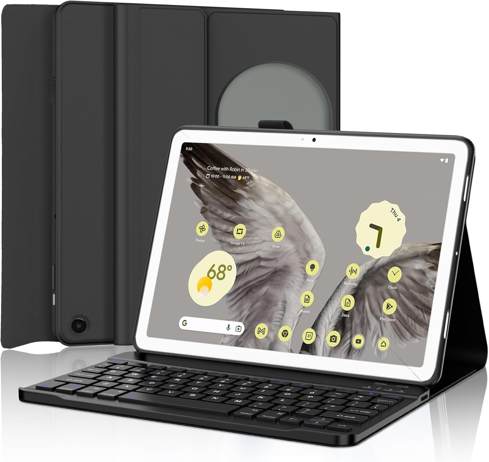 Amazon.com: Pixel Tablet Keyboard Case 11 Inch 2023/2024, Rechargeable ...