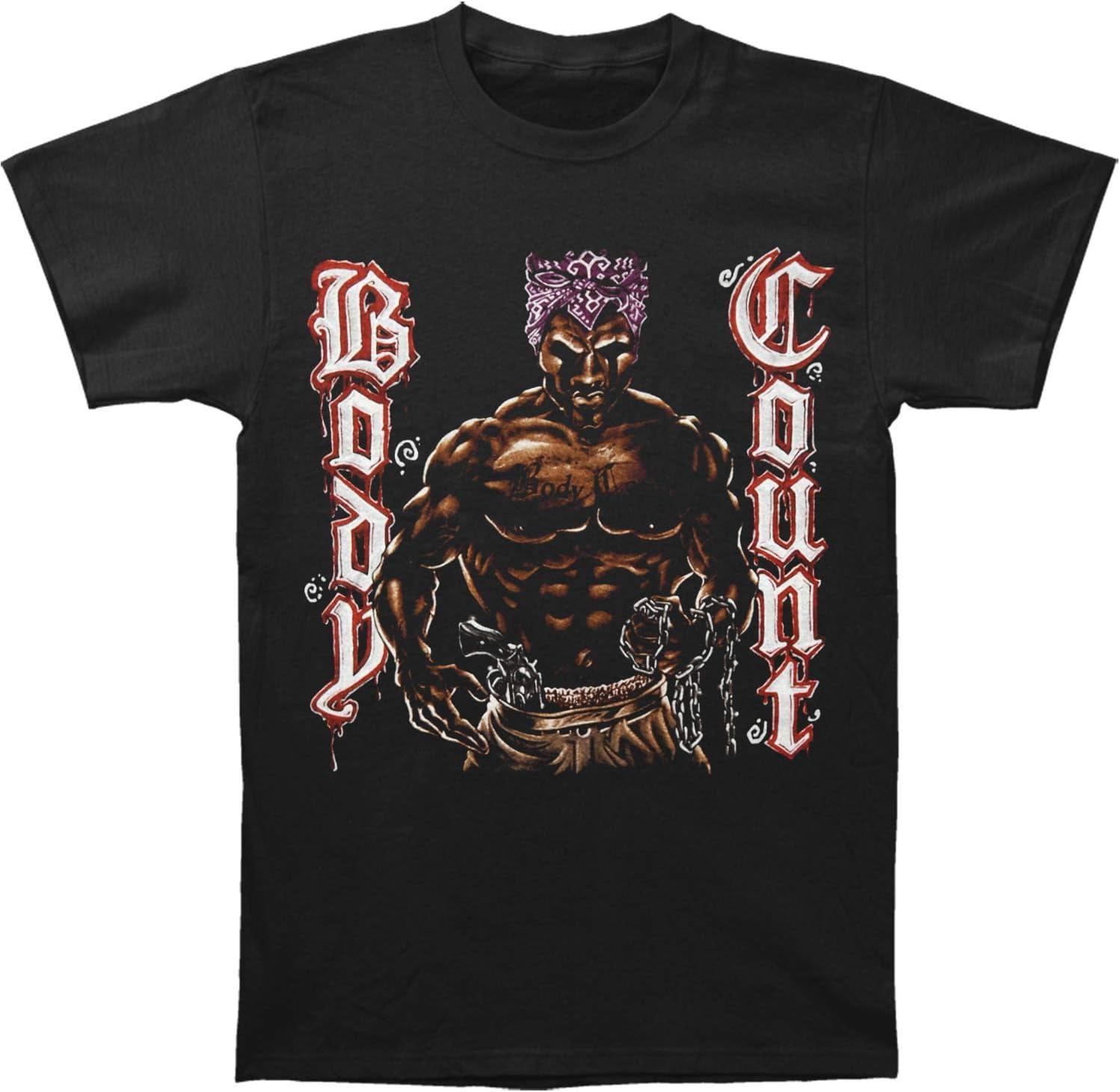 Amazon.com: Body Count Men's Slaughter Slim-Fit T-Shirt | Licensed ...