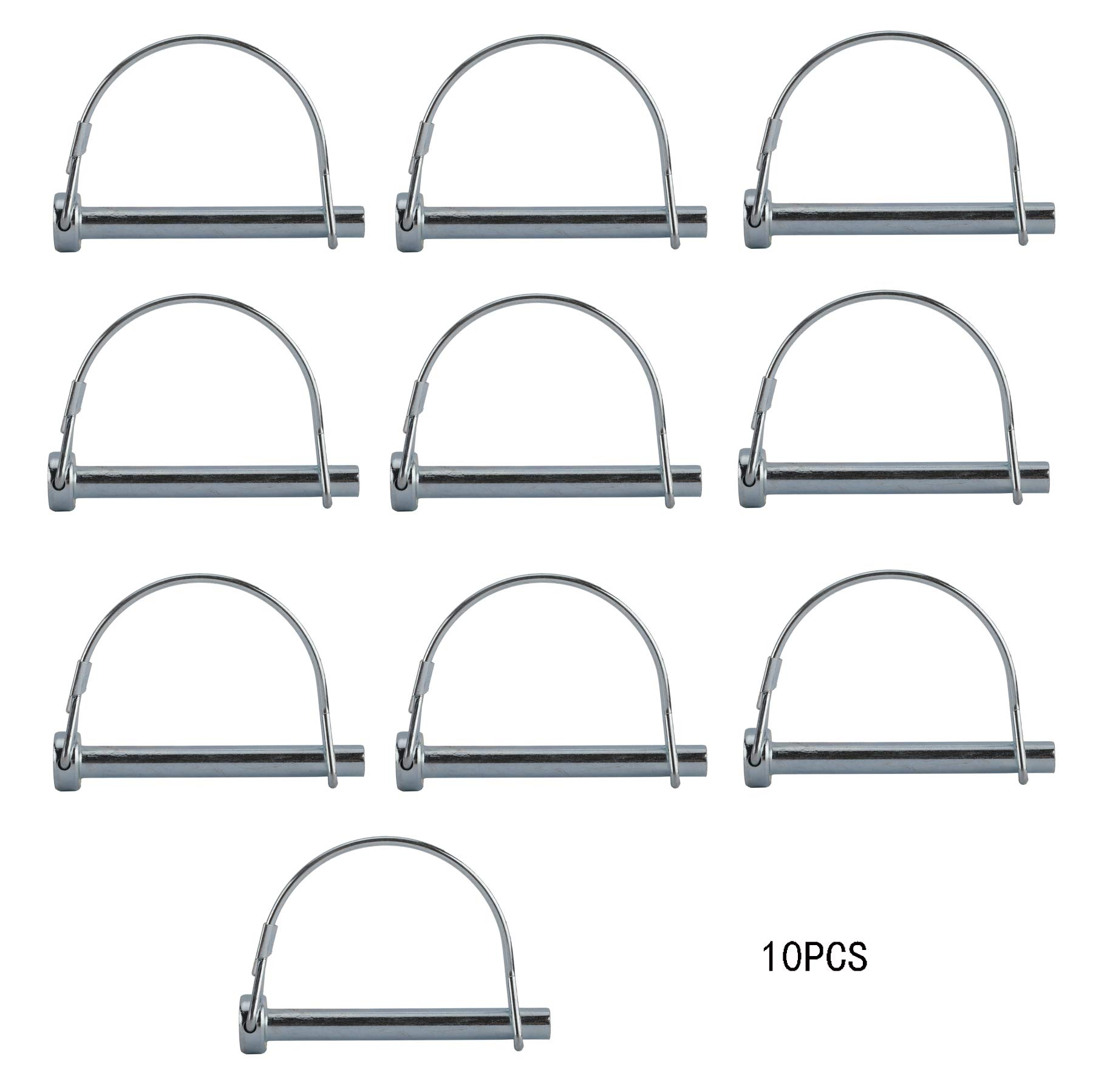 Snapklik.com : AuInn Pack Of 10 Wire Lock Pin, 5/16 Inch Shaft Locking ...