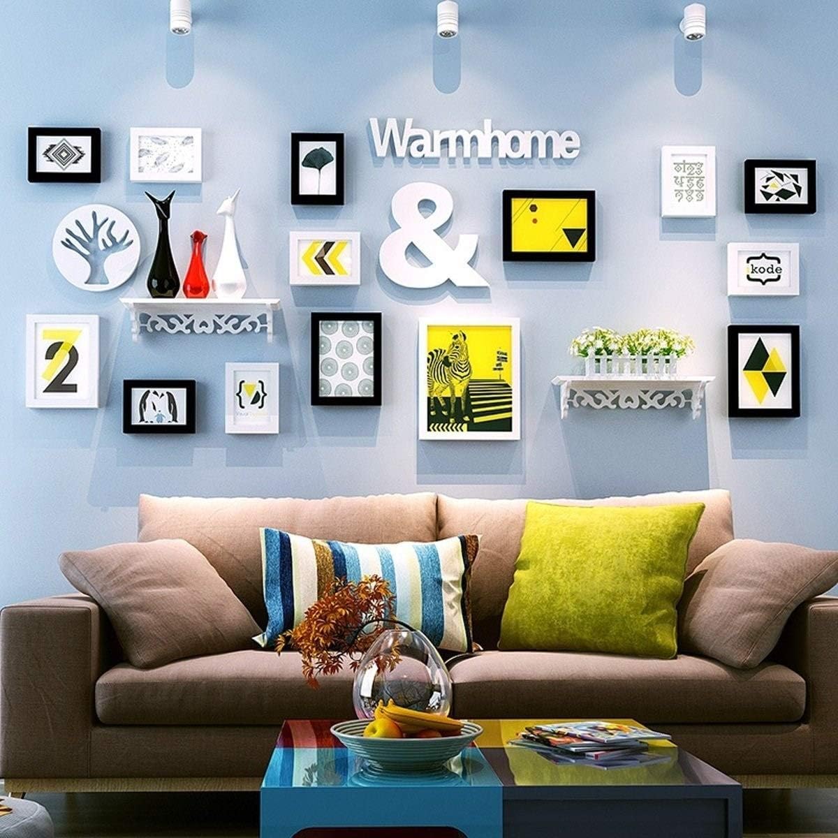 Amazon.com - HOUKAI Photo Wall Photo Frame Frame Wall Decoration ...