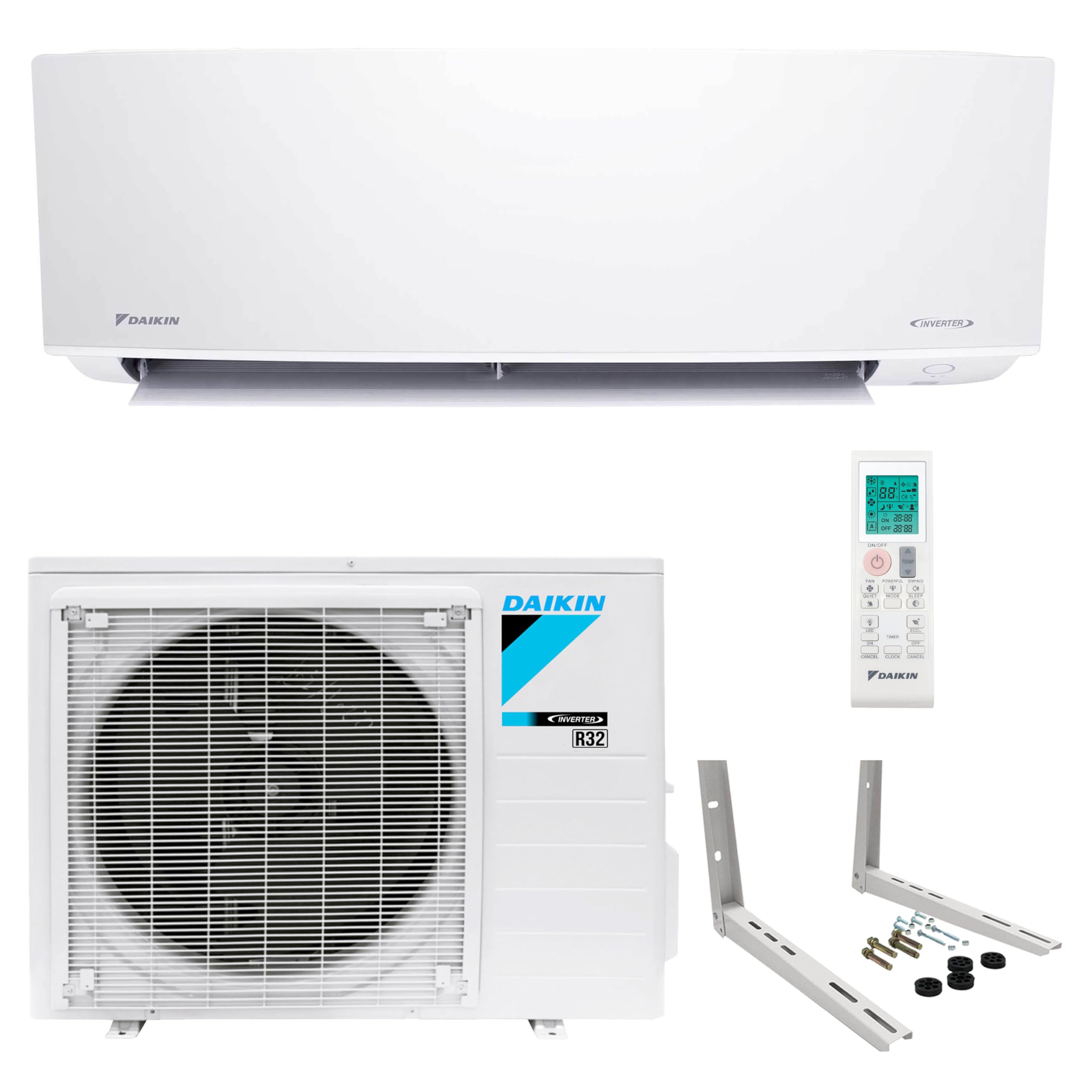 Amazon.com: Daikin 18,000 BTU 18 SEER2 Entra R32 Series Ductless Mini ...