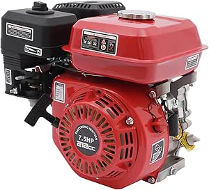 DSYOGX 4 Stroke Petrol Engine, 7.5HP Gasoline Engine, Single Cylinder ...