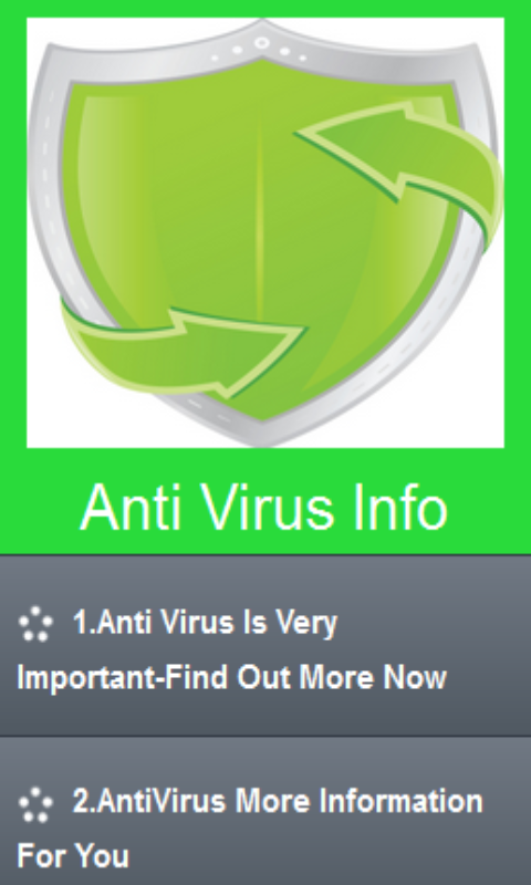 Anti Virus Info - App on the Amazon Appstore