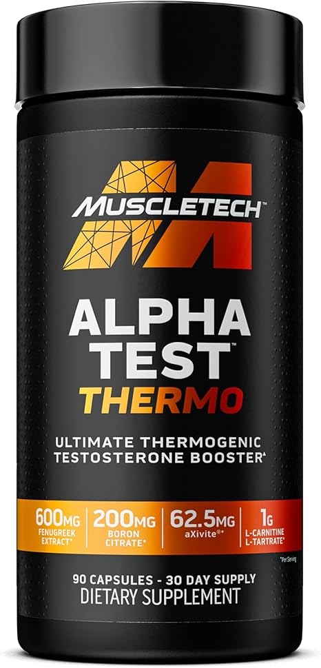 Amazon.com: MuscleTech AlphaTest Thermo Thermogenic Testosterone ...