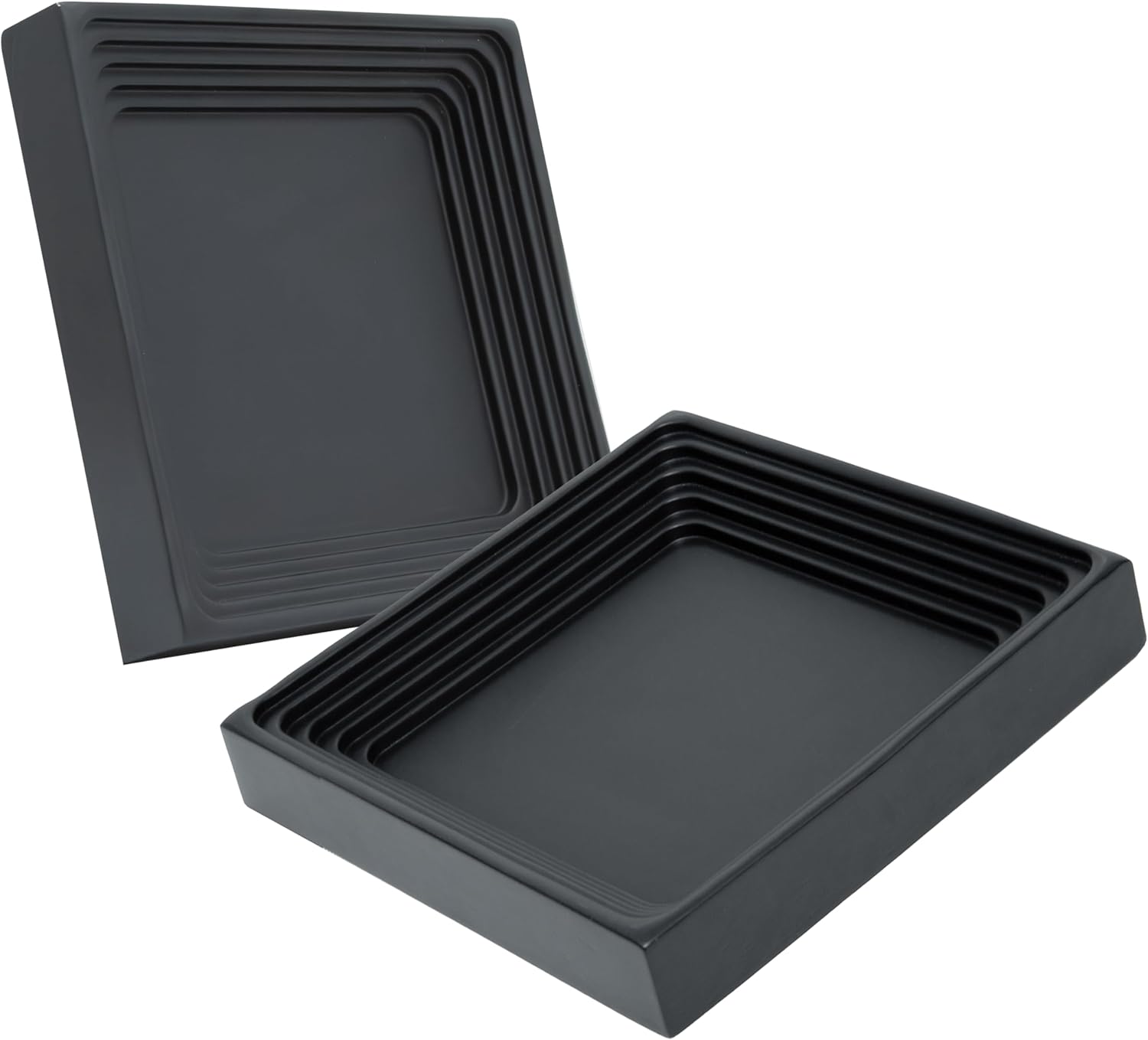 Amazon.com: KOLURAFUL Set of 2 Pcs Wooden Mountain Trays - Multi ...