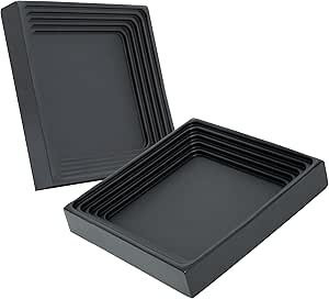Amazon.com: KOLURAFUL Set of 2 Pcs Wooden Mountain Trays - Multi ...