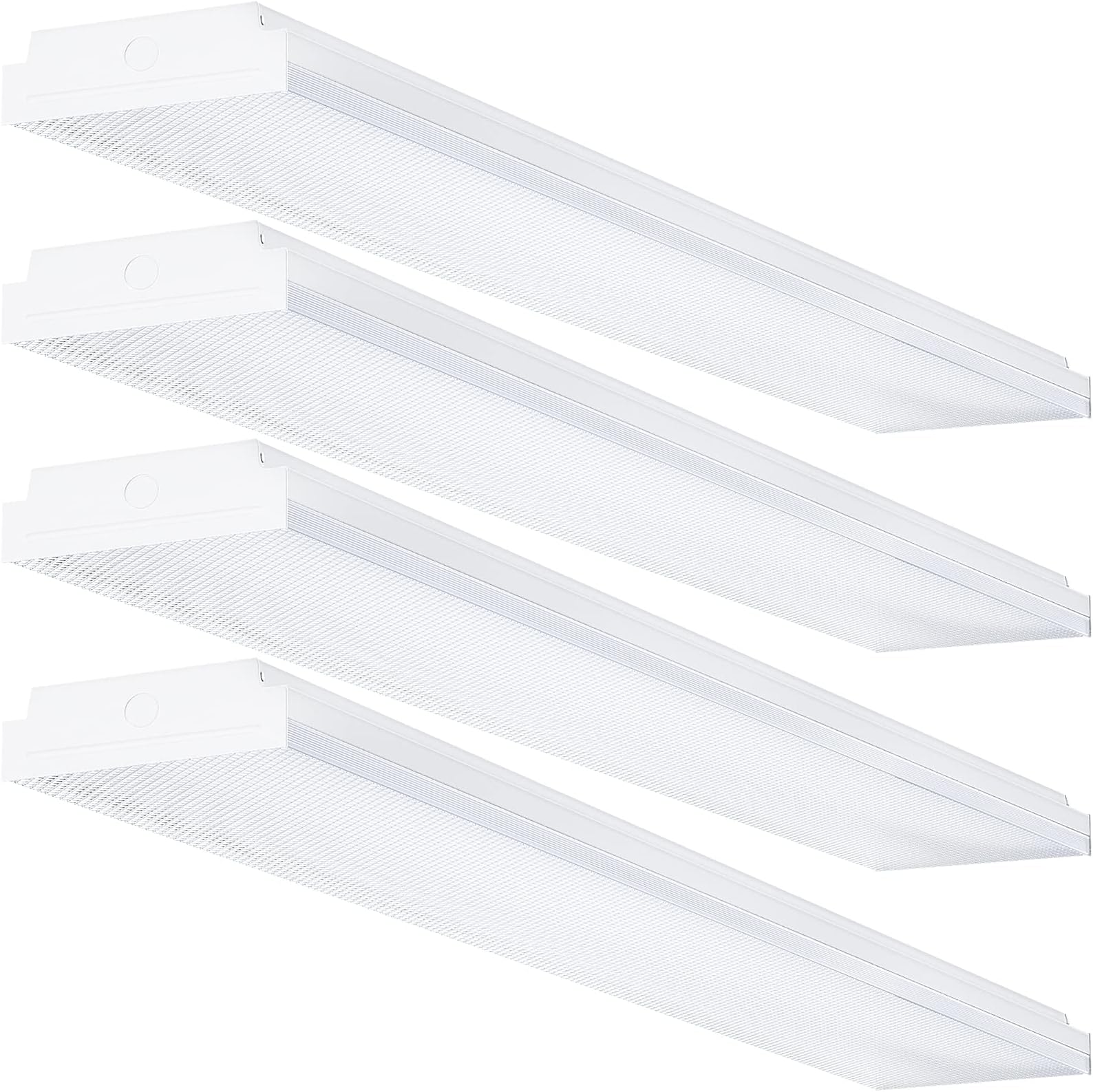 TychoLite 4FT Led Wraparound Light 40W 4 Foot Led Light Fixture, 4800 ...