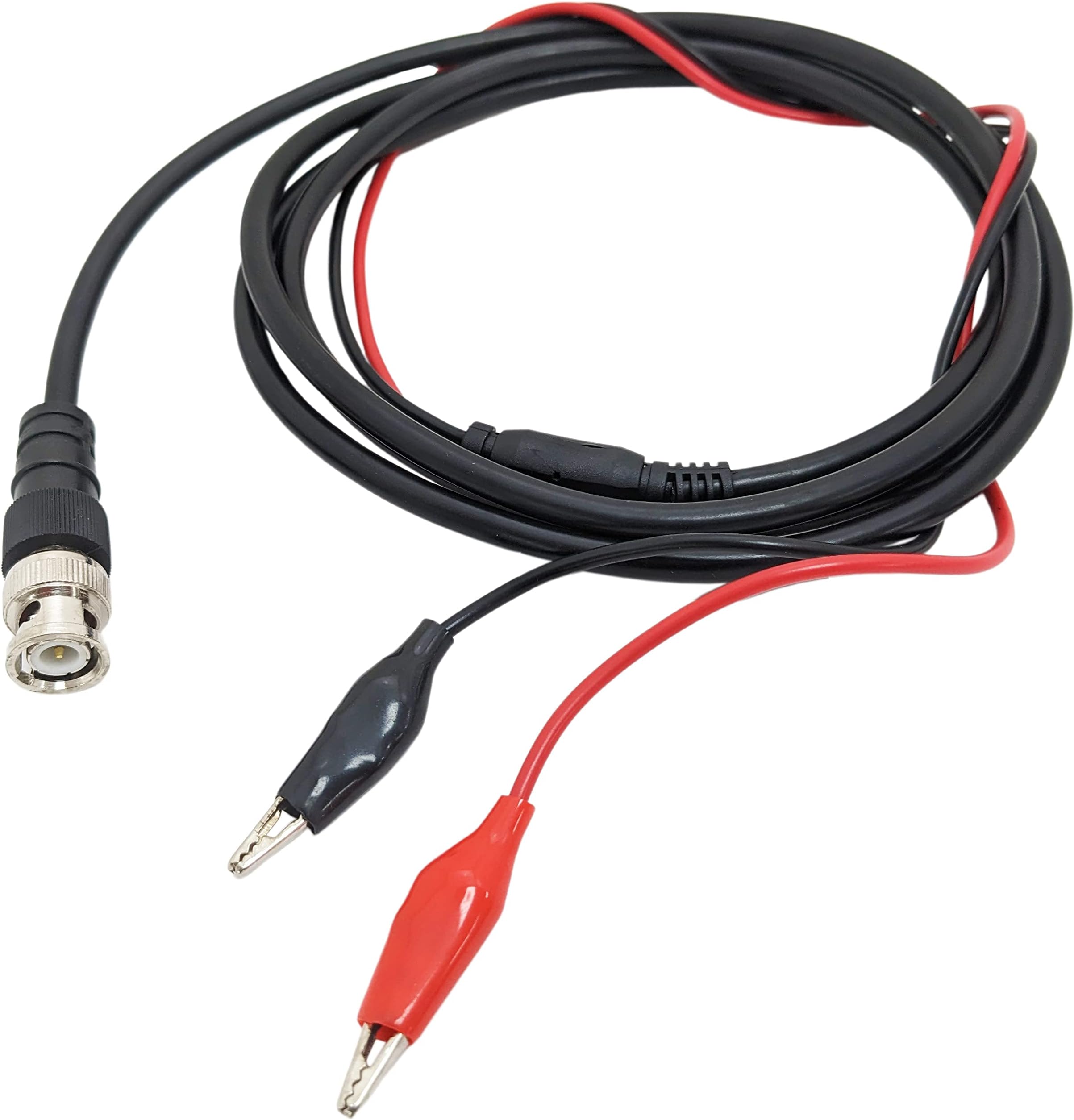 Amazon.com: BNC to Alligator Clips Test Lead, 60" Long Coax and 16 ...