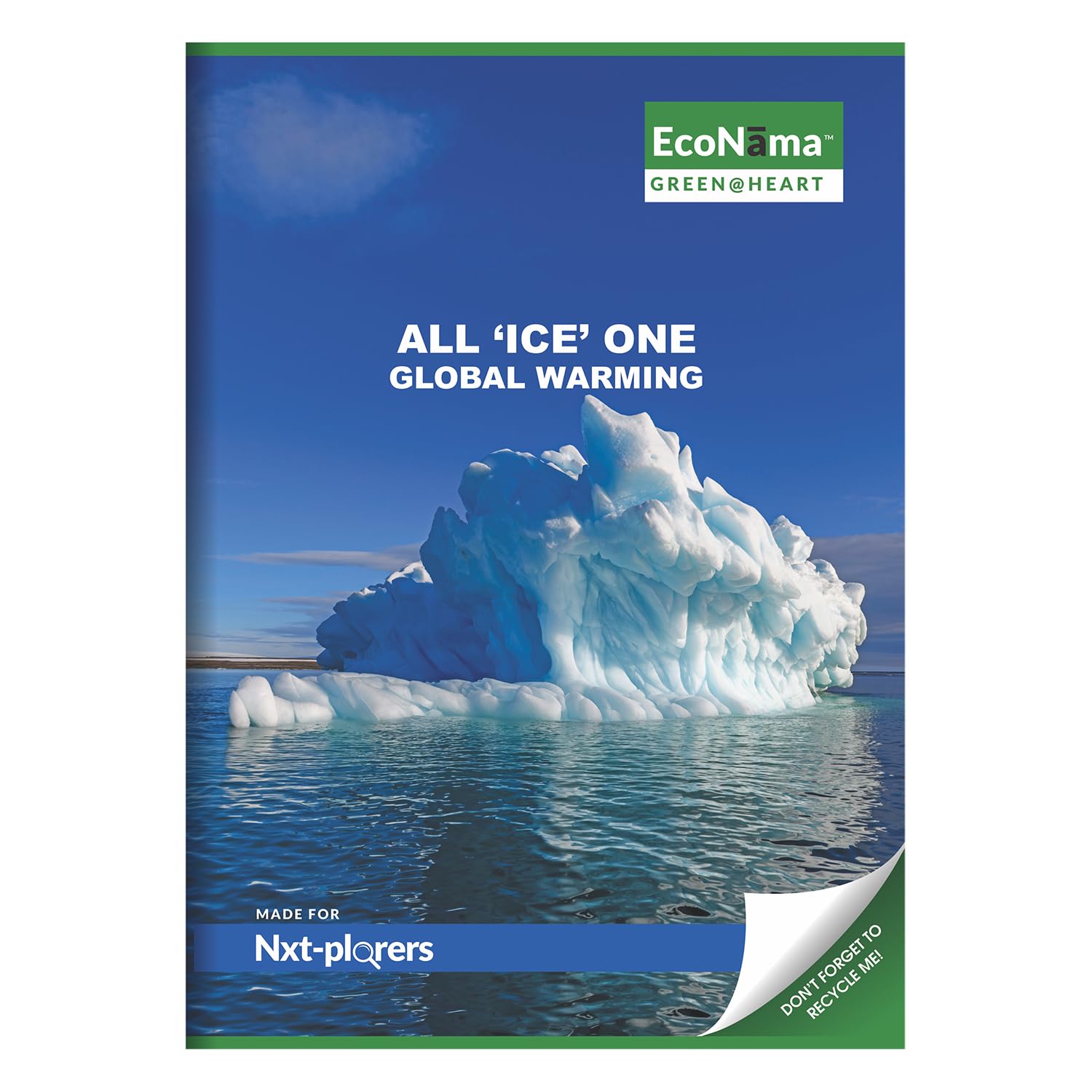 ECONAMA Next-Plorers A4 Size Note Book 386 Pages Single line long book ...