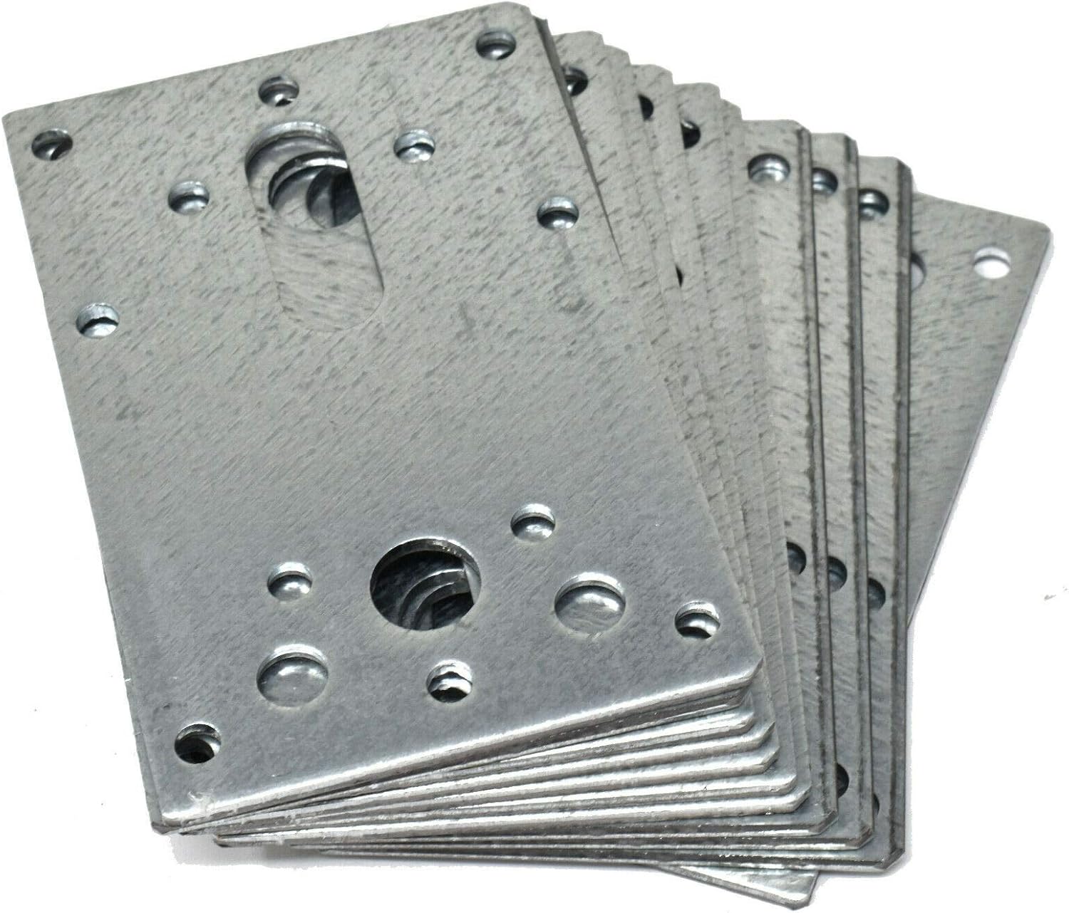 5, Flat Connector Plates - Steel - 60 x 180mm - Timber Masonry FCP ...