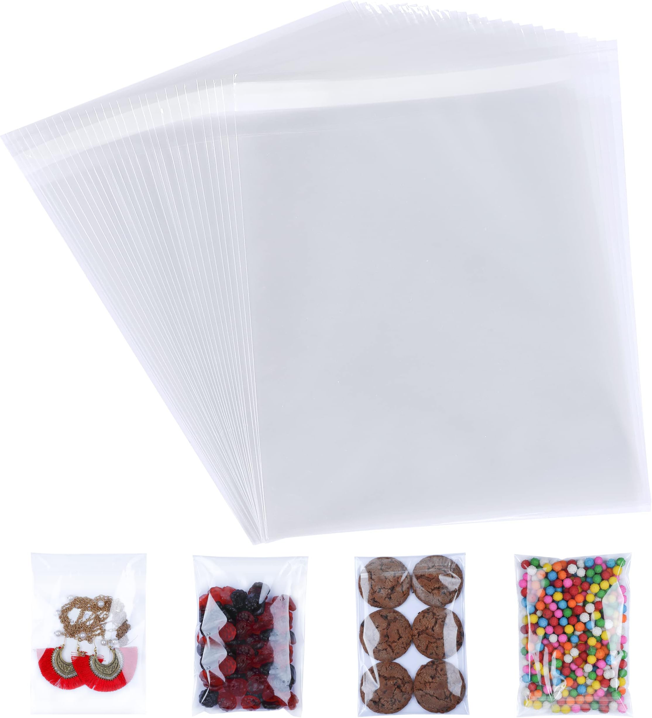 Anitas Square Card Bag, 145 x 145mm, Clear, Pack Of 50, Plastic Bag ...