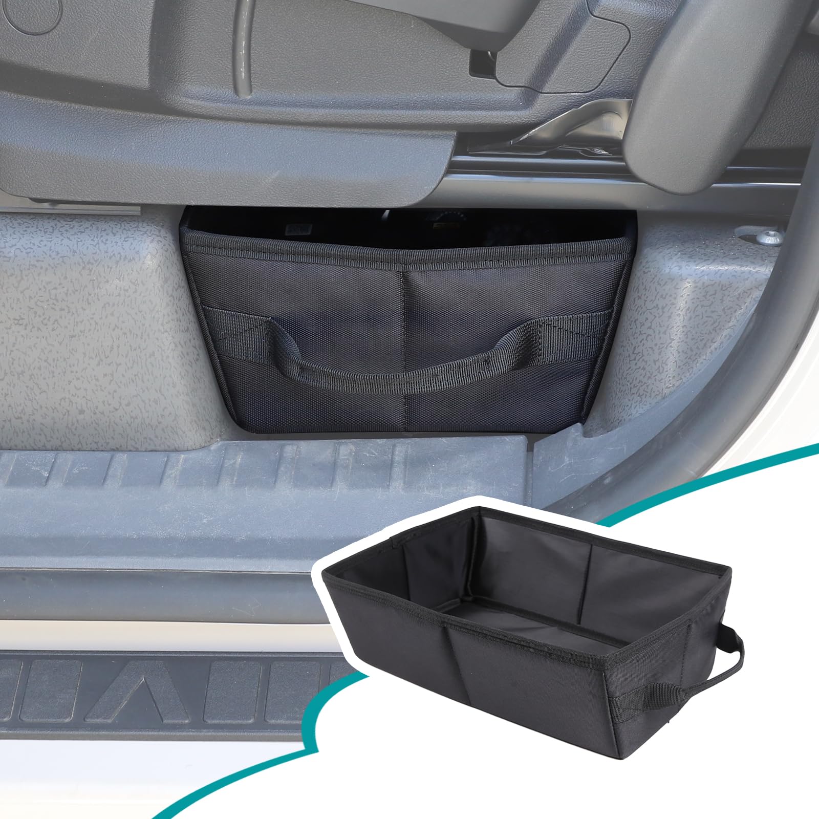 Amazon.com: Hudiriy Car Front Under Seat Storage Organizer Compatible ...