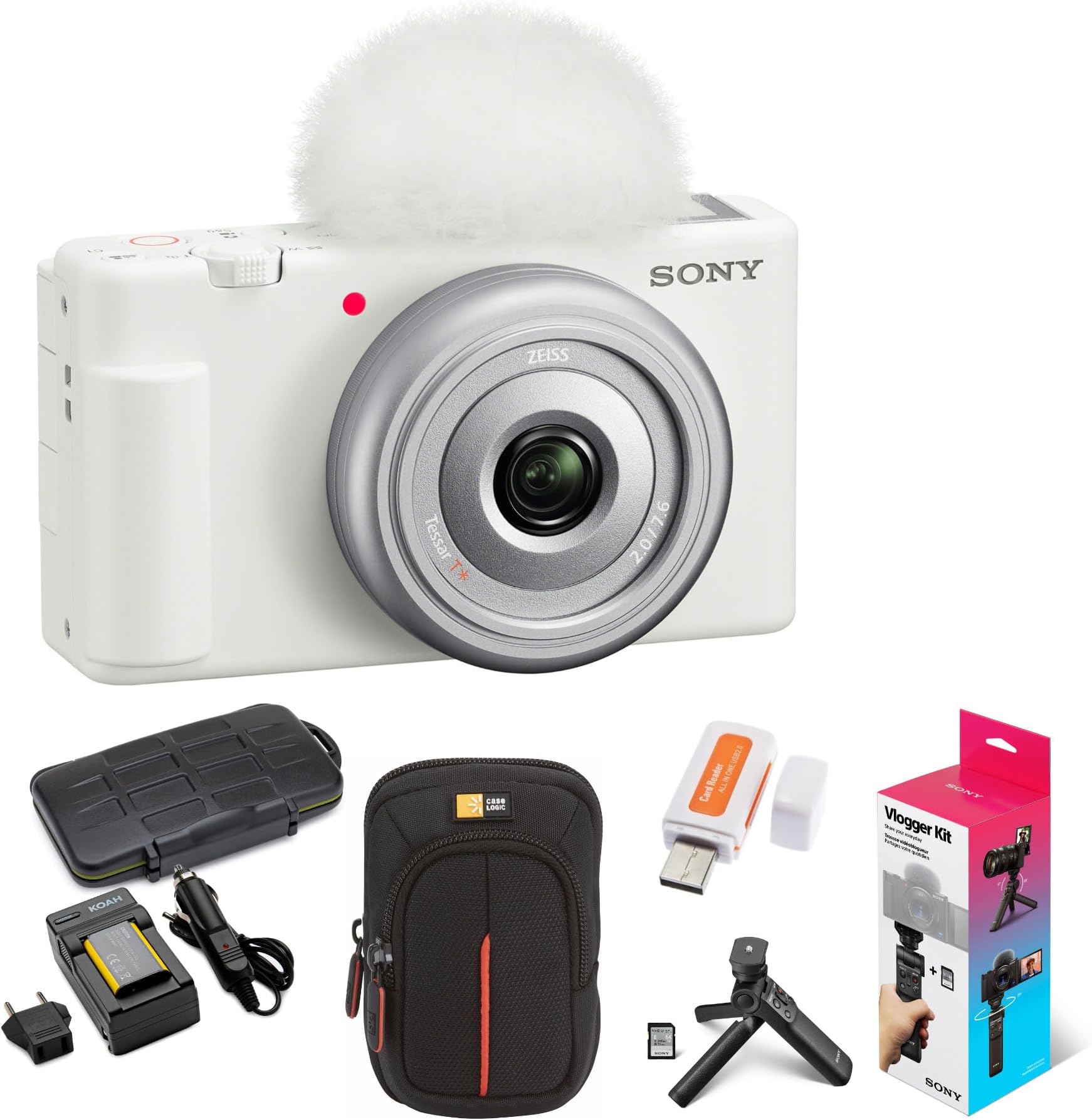 Amazon.com : Sony ZV-1F Vlog Camera for Content Creators and Vloggers ...