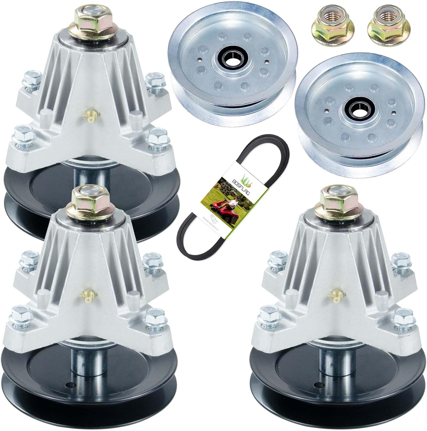 Amazon.com : BOSFLAG 3 Pack 918-06981 Spindle Assembly with 756-05034A ...