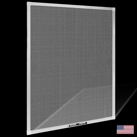 Window Screens Pre-Framed, Ready to Hang - Home Replacement Window ...