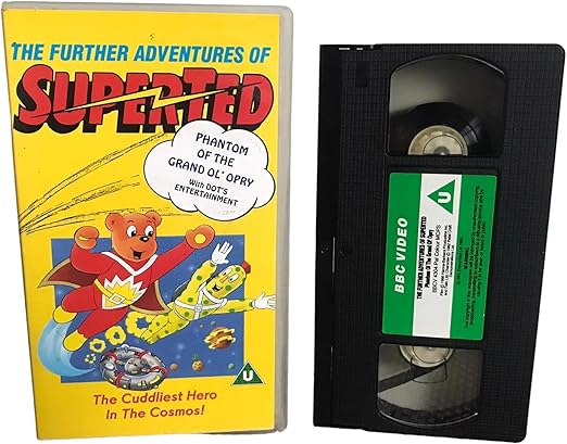 Superted: The Further Adventures Of Superted [VHS] : Amazon.co.uk ...