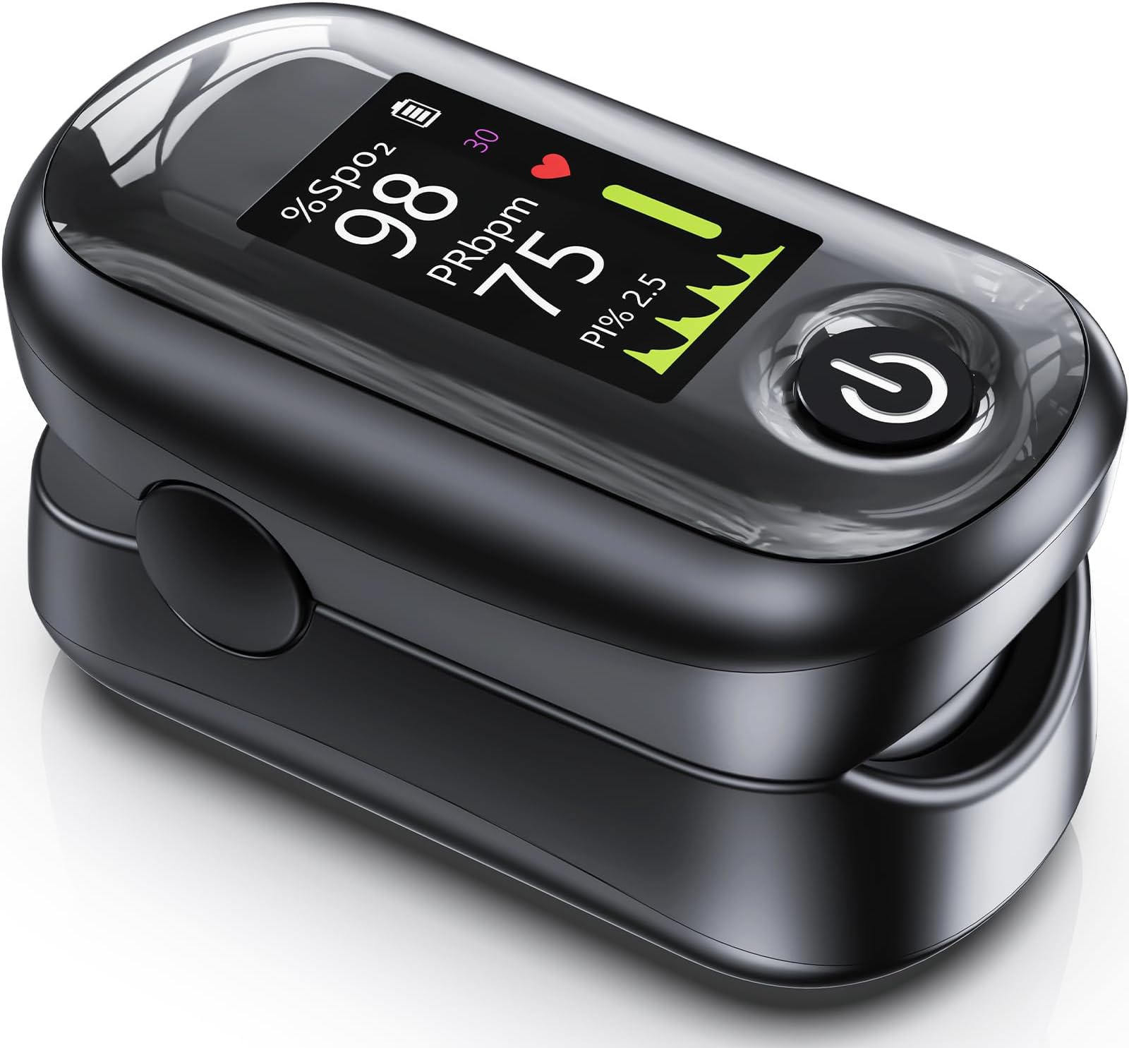 Amazon.com: Deluxe SM-110 Finger Pulse Oximeter with Carry Case and ...