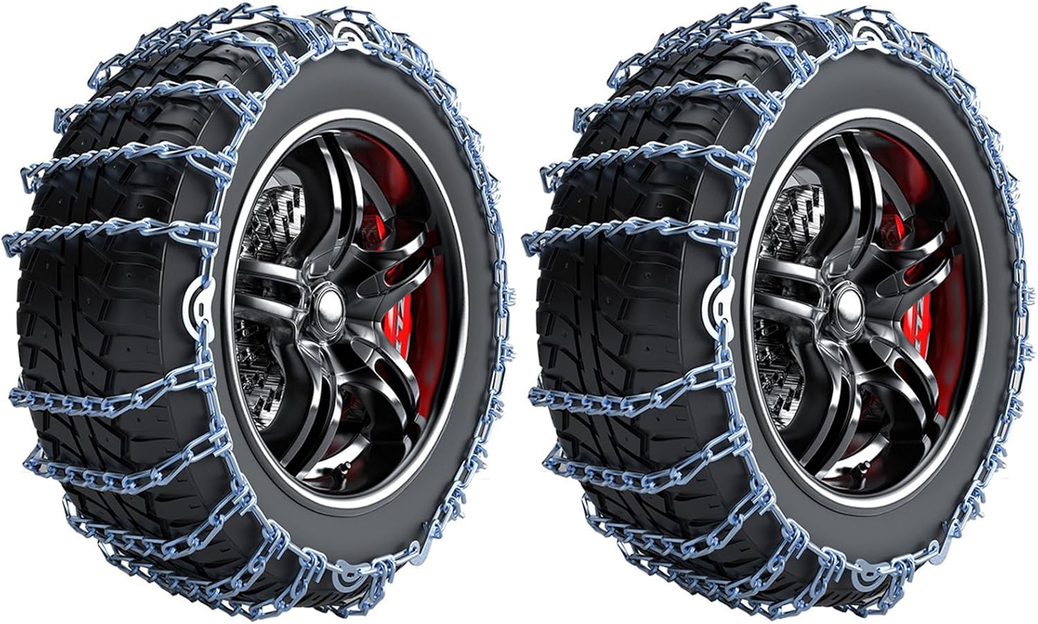 Amazon.com: Snow Chains for Cars, Ice Chains for Tires, Winter Chains ...