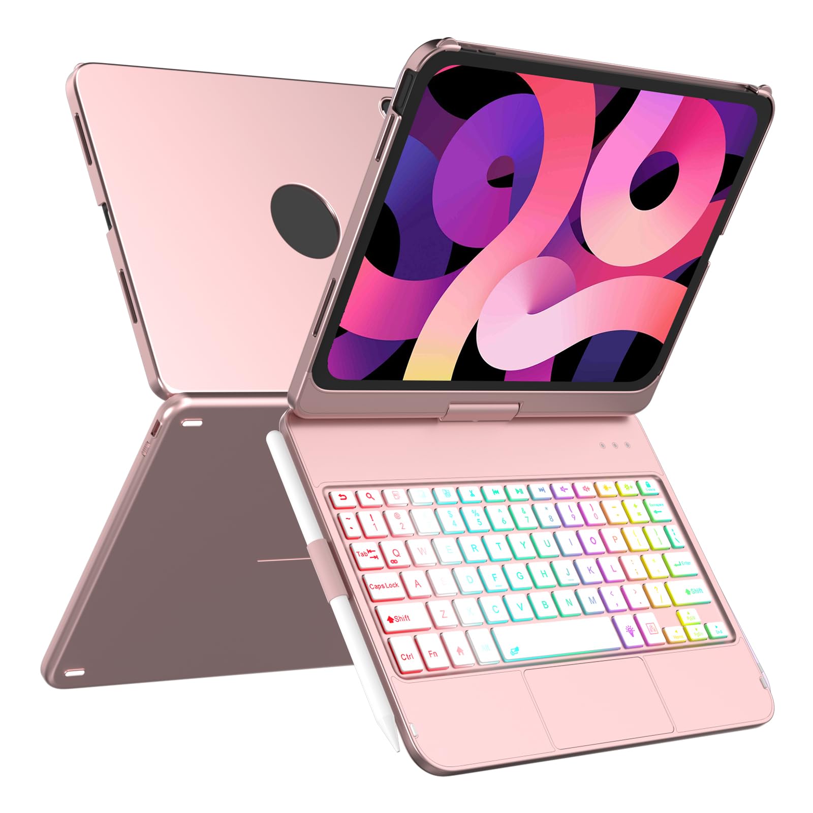 MMK Keyboard Case for iPad 10th Generation 10.9 inch 2022, Multi-touch ...