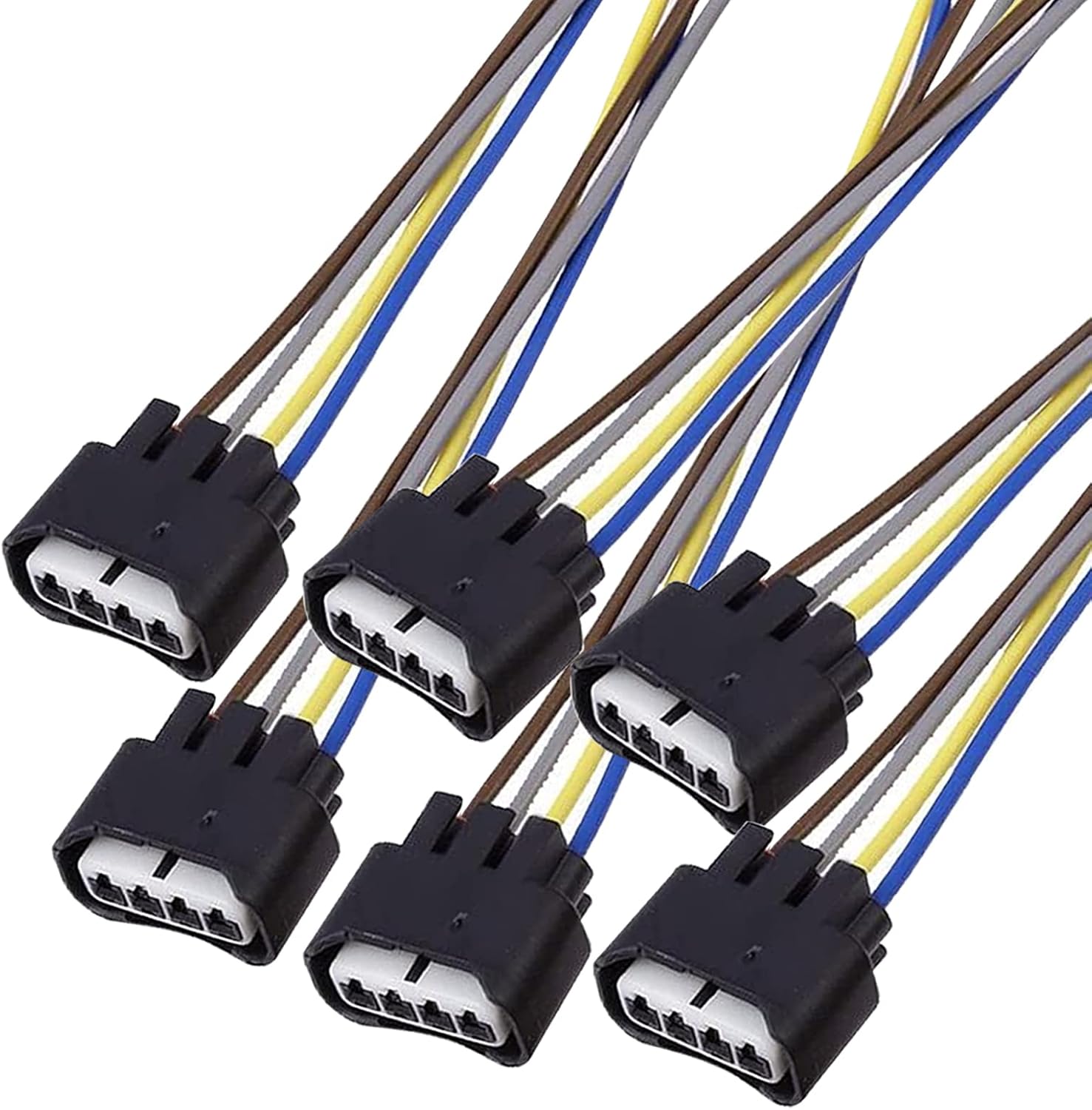 Amazon.com: Fogfar 6 PCS Ignition Coil Connector, Ignition Coil Wire ...