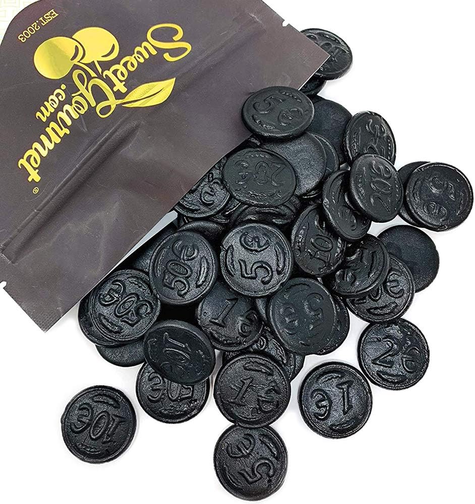 Amazon.com : Gustaf's Premium Dutch Licorice | Salted Licorice Coins ...