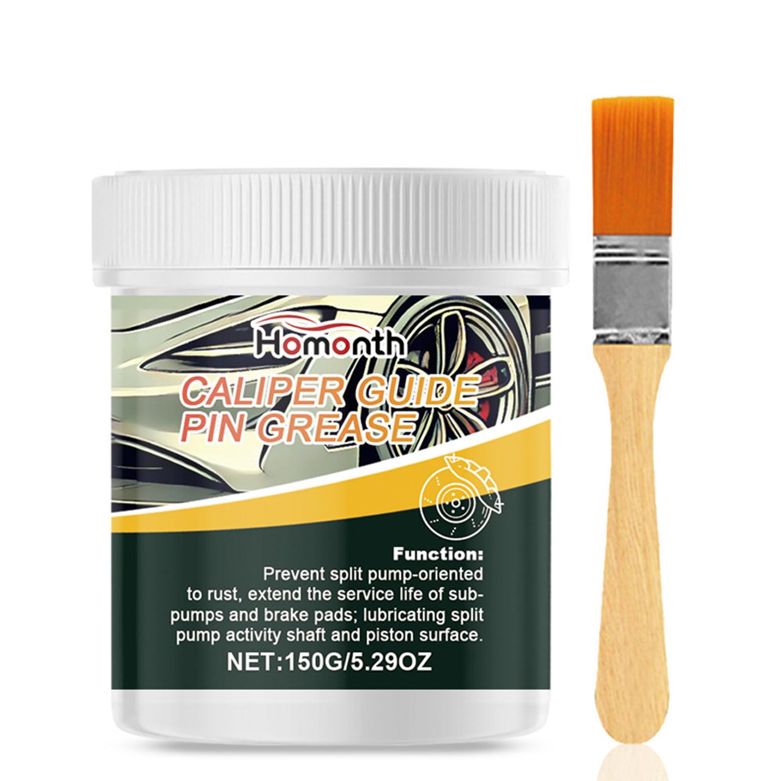 Brake Caliper Guide Pin Grease, 150g High-Performance Premium Brake ...