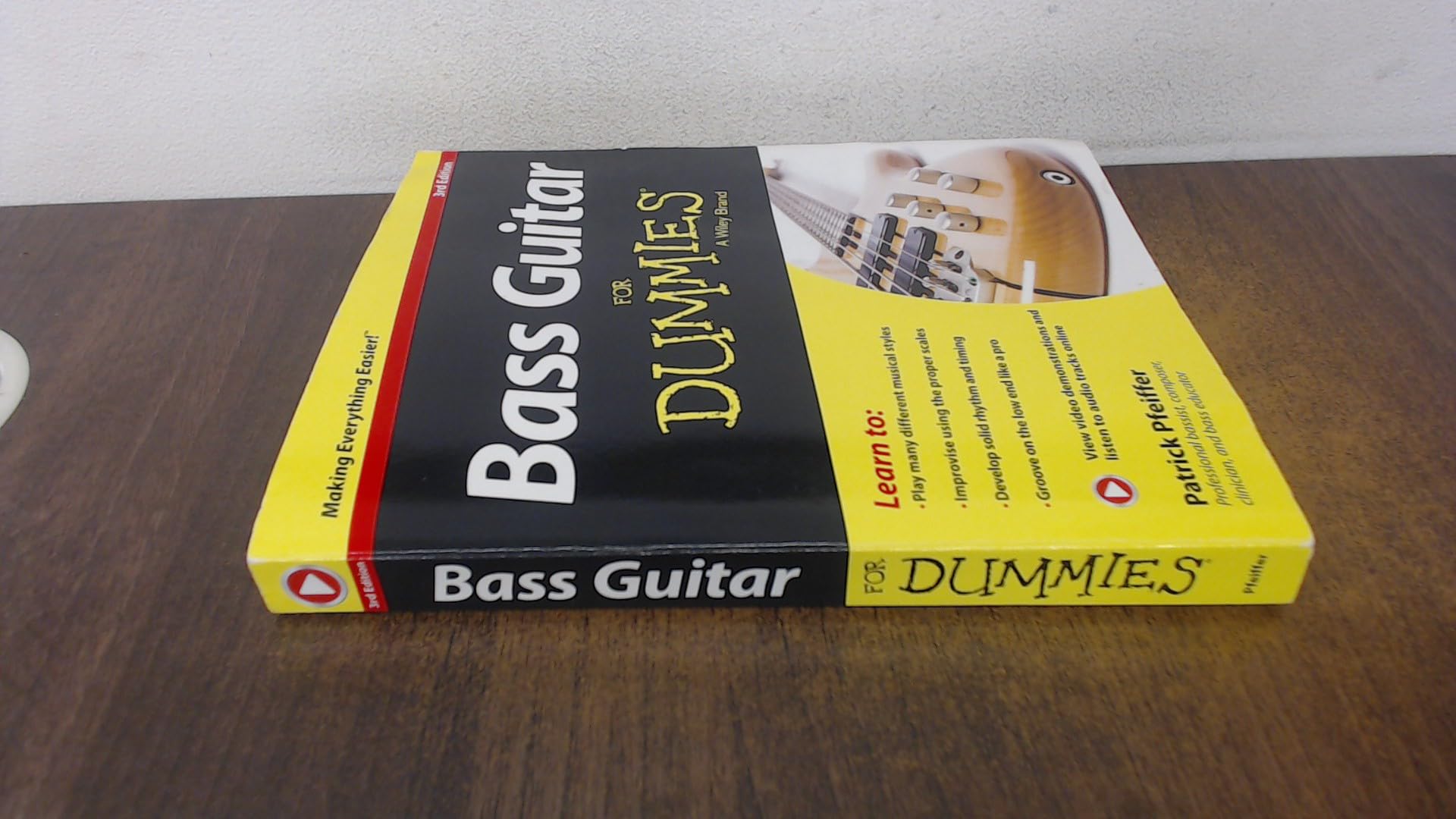 Bass Guitar for Dummies (For Dummies Series): Pfeiffer, Patrick, Lee ...