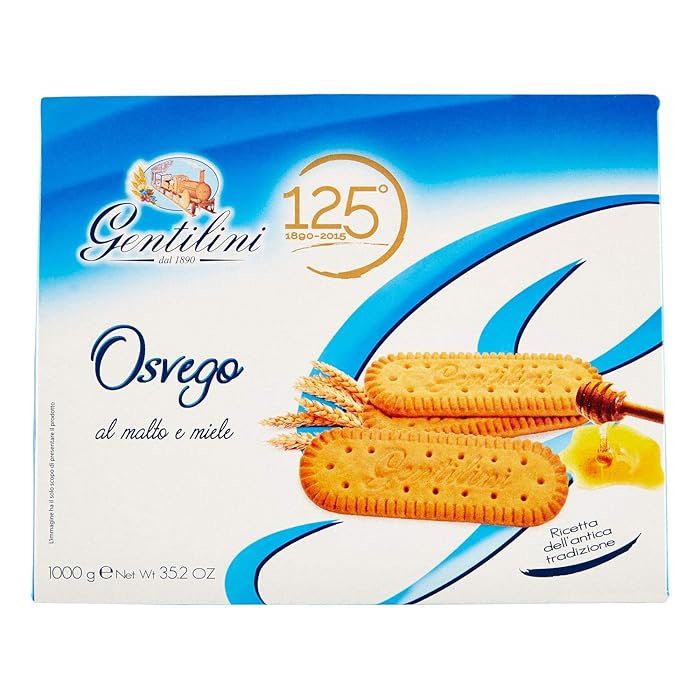 Buy Gentilini Osvego Biscuits with Malt and Honey 1kg Online at ...