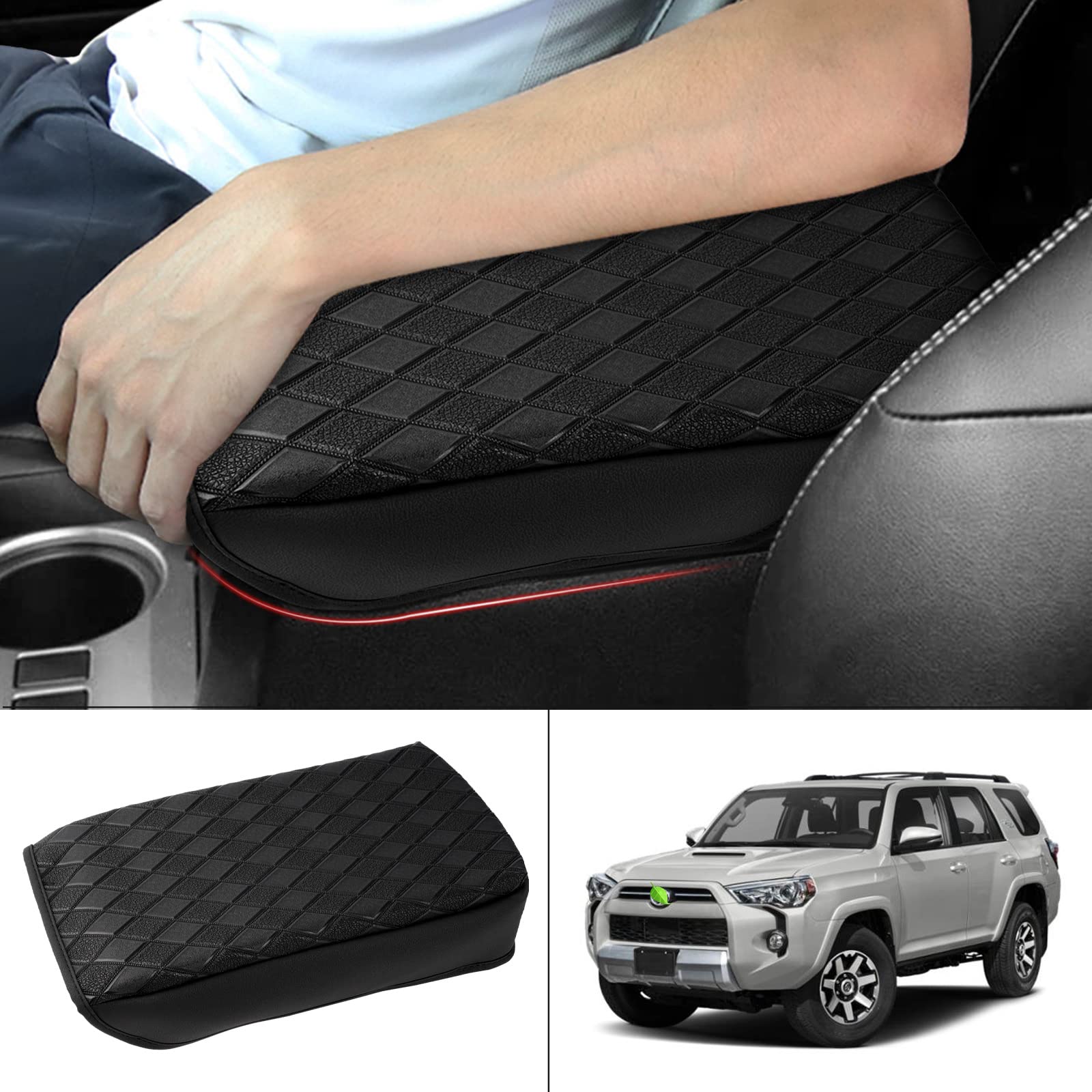 Amazon.com: FIILINES Center Console Cover Compatible with Toyota ...
