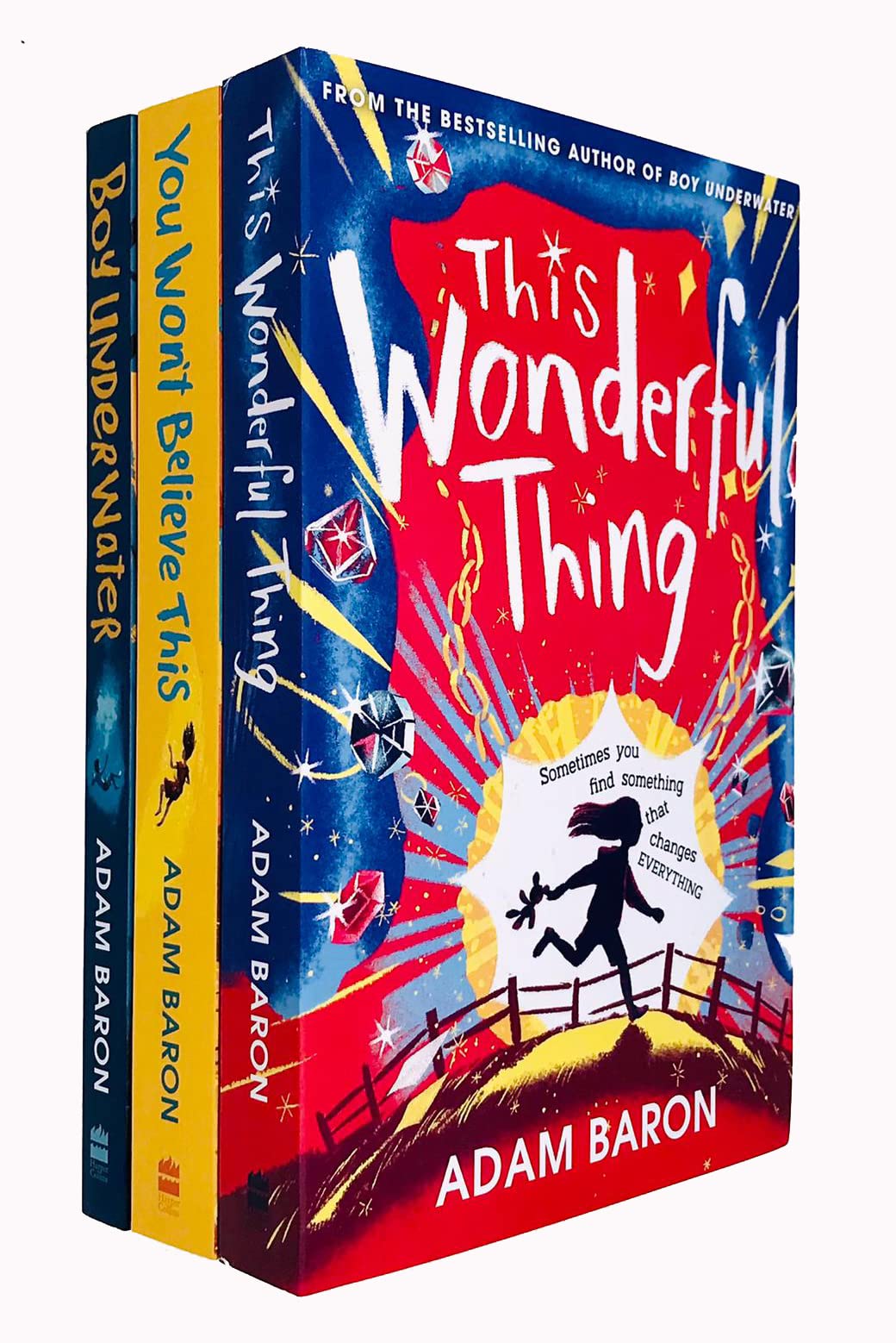 Buy Adam BaronAdam Baron 3 Books Collection Set (Boy Underwater, You ...