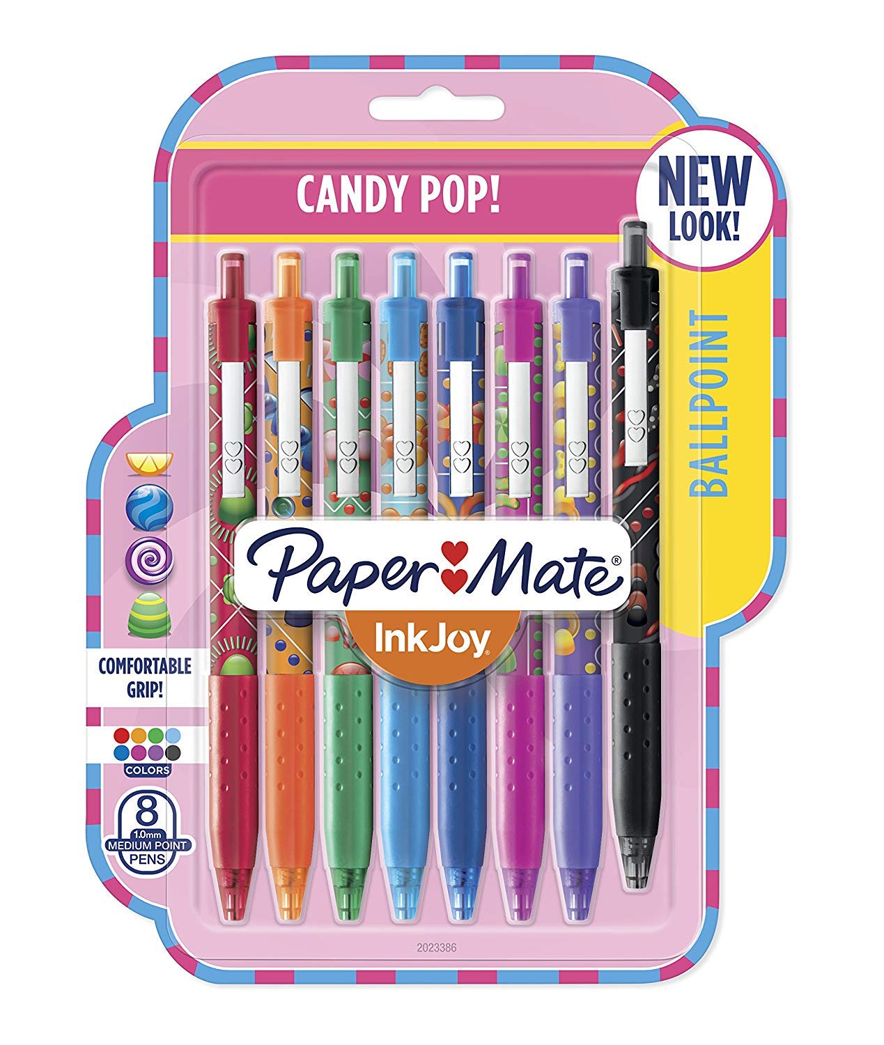 Paper Mate InkJoy 300RT Ballpoint Pens, Medium Point, 1.0mm, Candy Pop ...