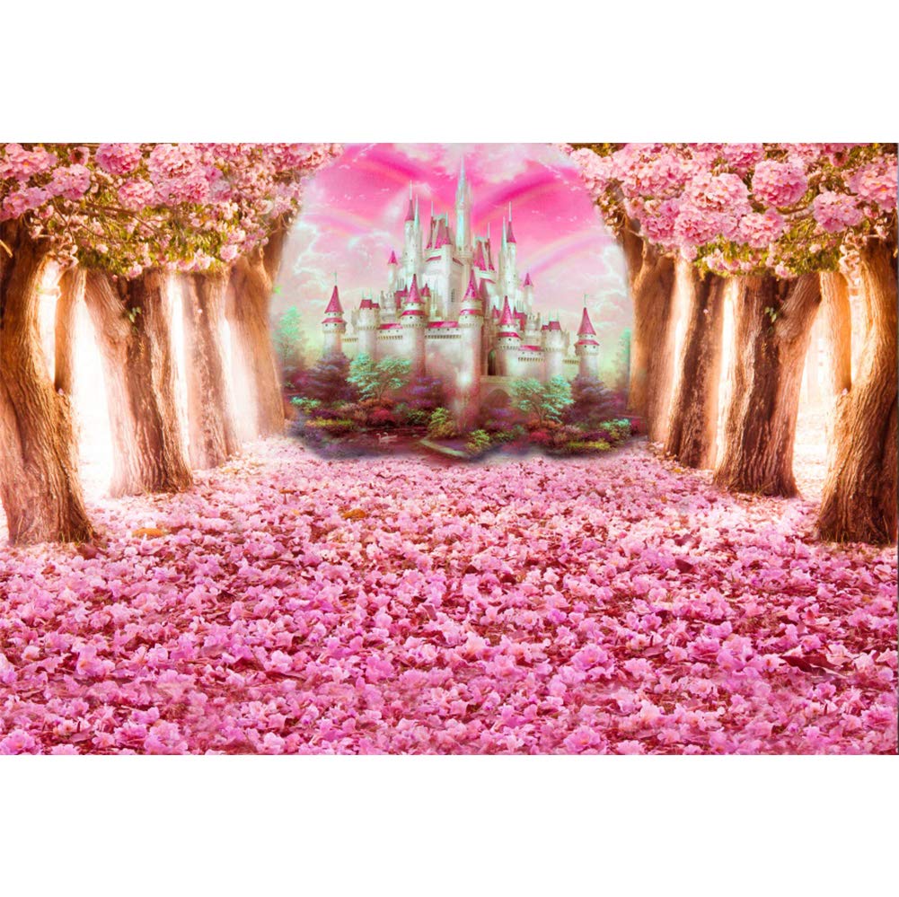 Pink Fairy Tale Background