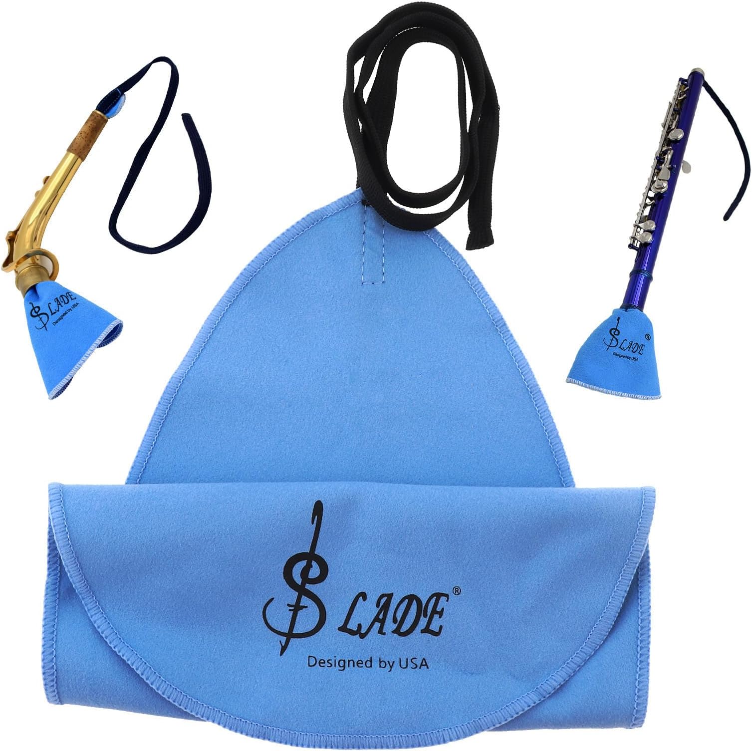Sax Saxophone Cleaning Cloth, Saxophone Pull Through Swab Instrument ...