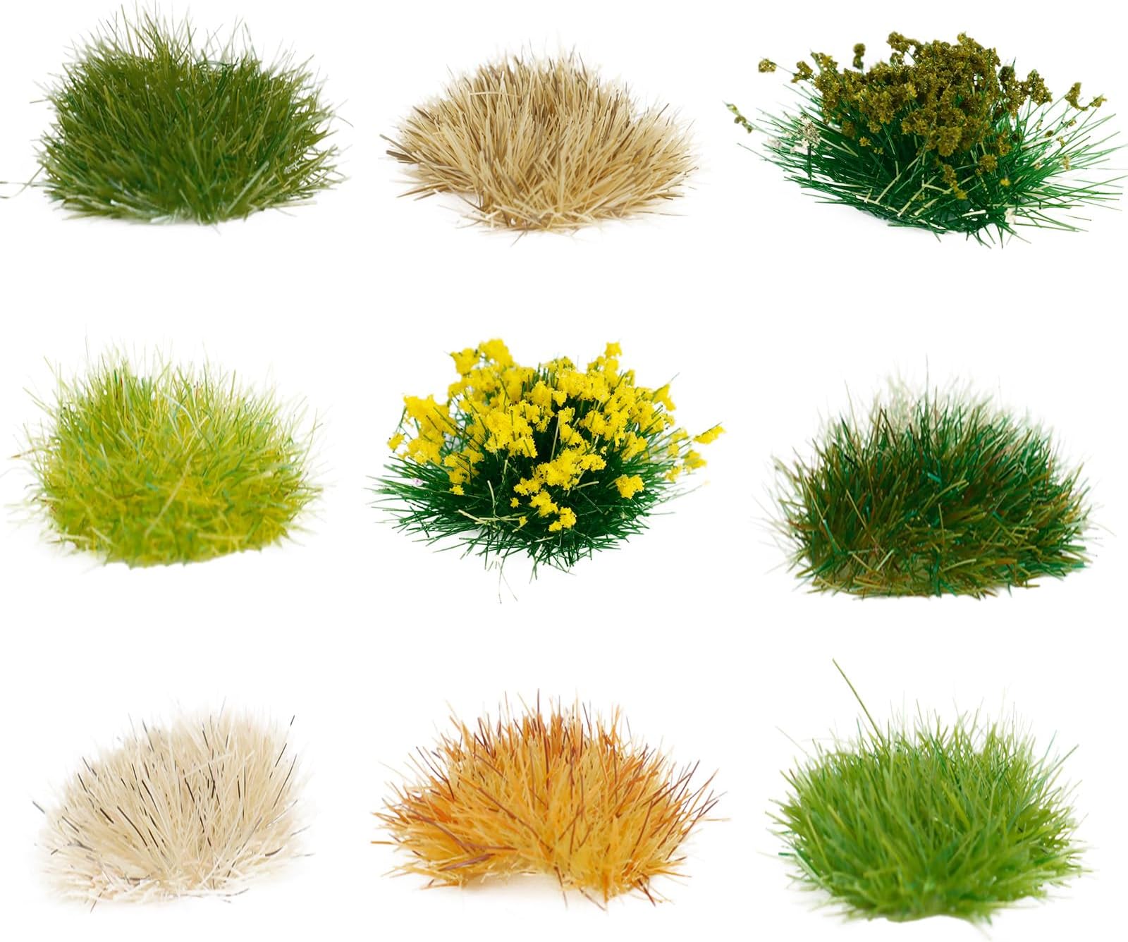 Amazon.com: Warmtree Static Grass - Miniature Shrubs & Grass Model for ...