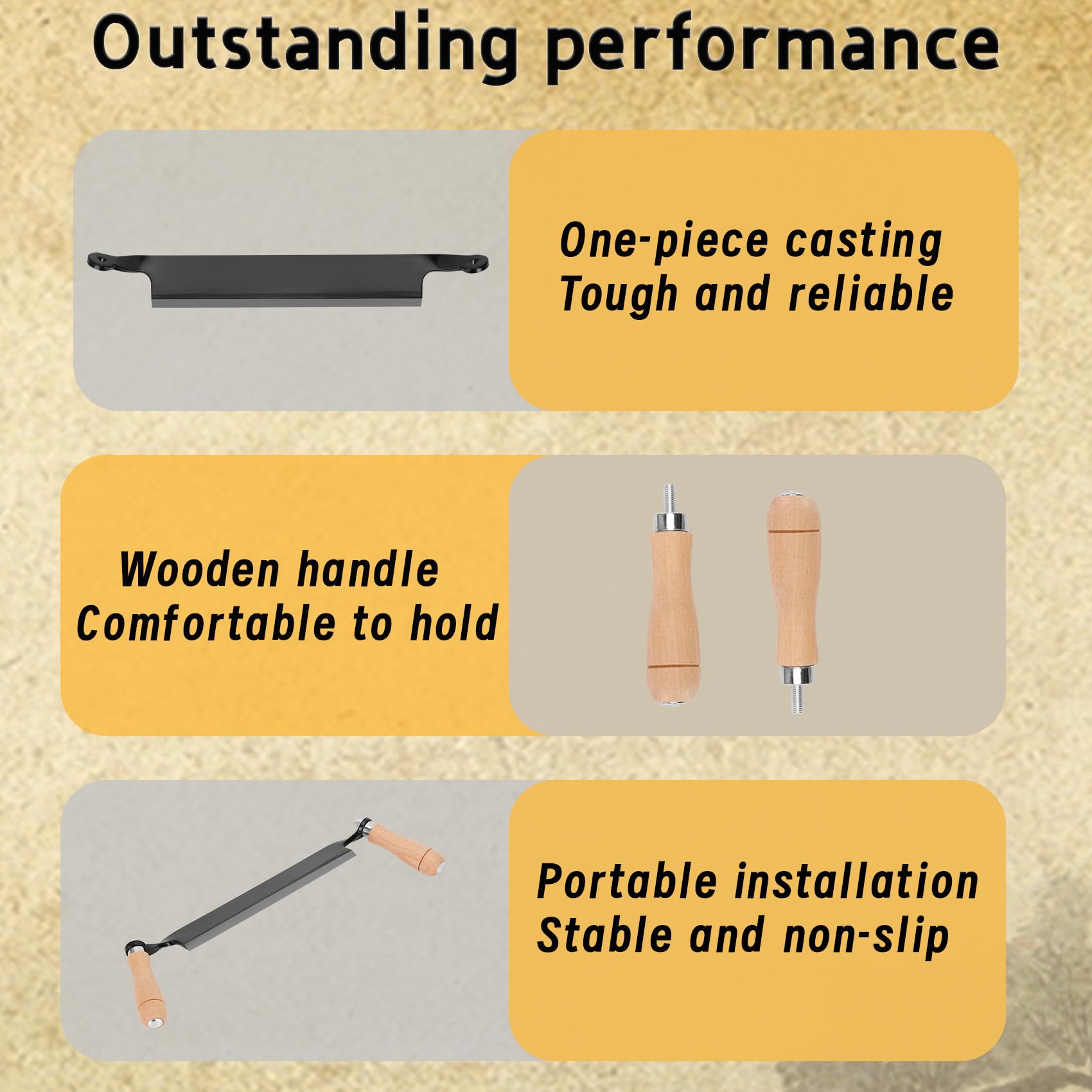 Snapklik.com : 10 Draw Knife,Draw Knife Debarking Tool,Curved Draw ...