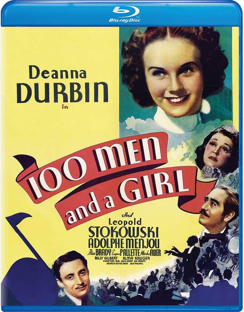 Amazon.com: 100 Men and a Girl [Blu-ray] : Henry Koster, Deanna Durbin ...