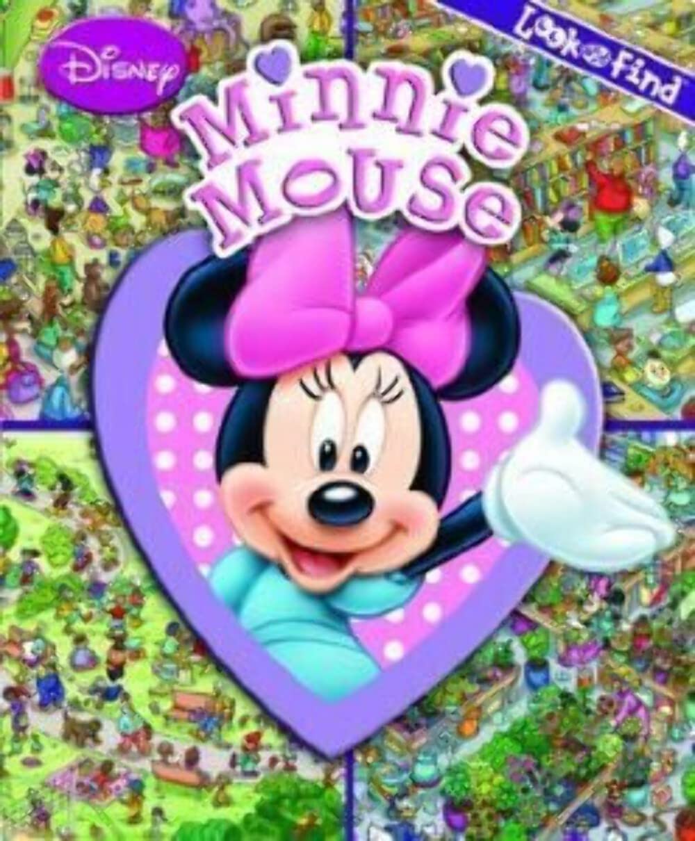 Minnie Mouse (Look and Find): Mawhinney, Art: 9781450825108: Amazon.com ...