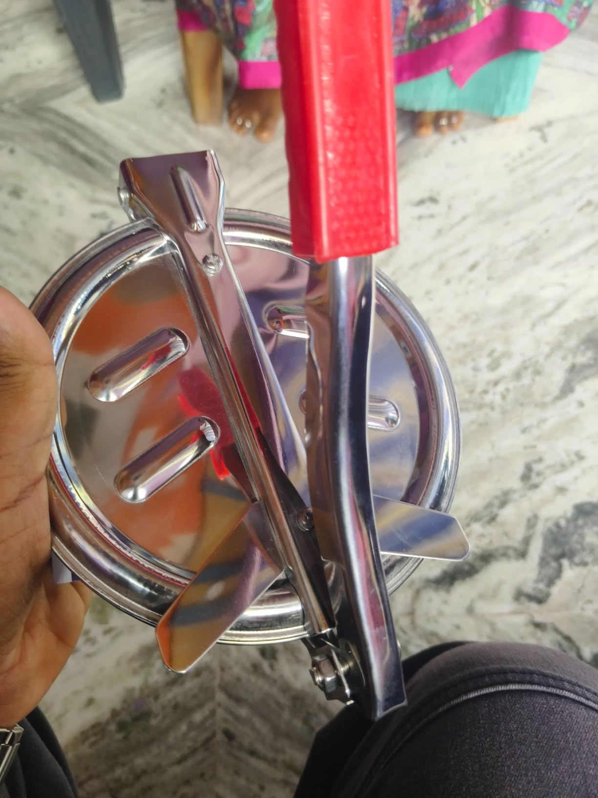 Buy Catron Stainless Steel Puri Maker Press Machine for Home and ...